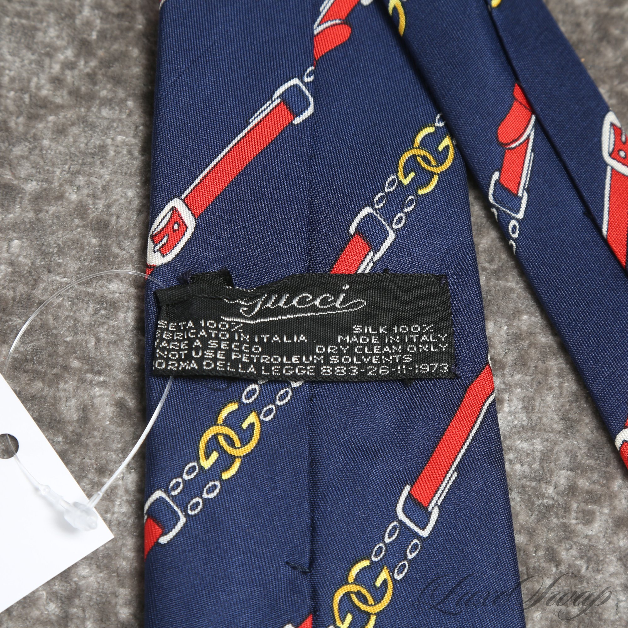#10 ABSOLUTELY CRACKING VINTAGE GUCCI MADE IN ITALY DEEP INK BLUE GOLD ...