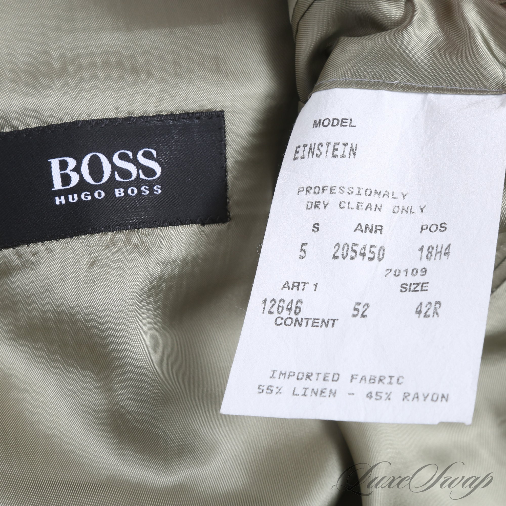 THIS COLOR IS INSANE! MENS HUGO BOSS RICH SHIMMER EFFECT GRASS GREEN ...