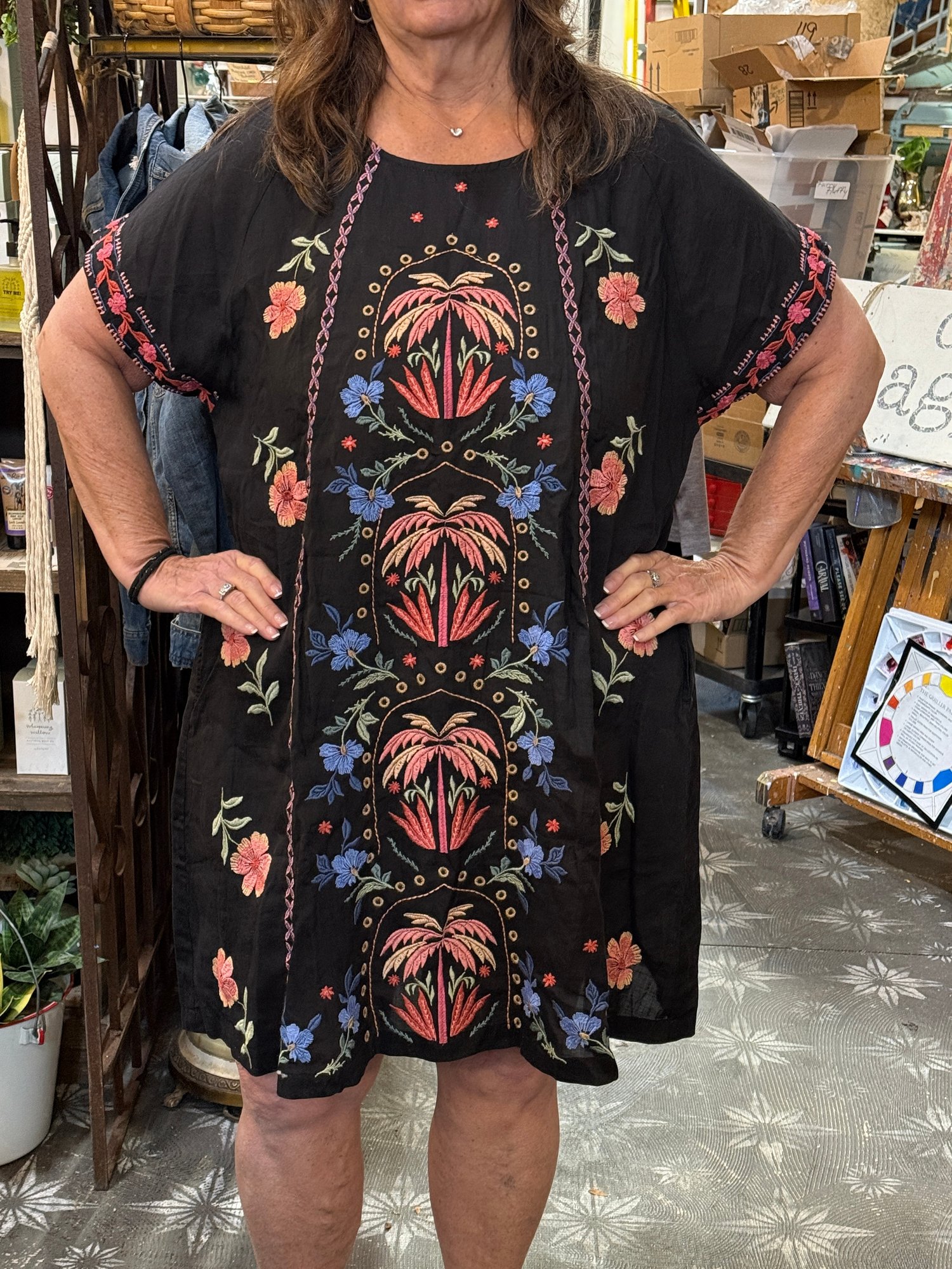 New With Tags "Johnny Was" Brand Size 2x Dress #13888 | Auctionninja.com
