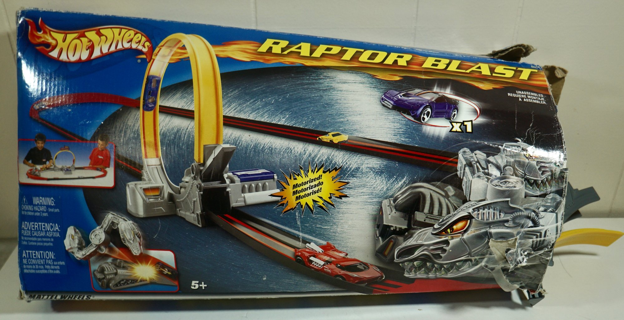 Hot Wheels - Raptor Blast - Complete Set Up #27246 | Auctionninja.com