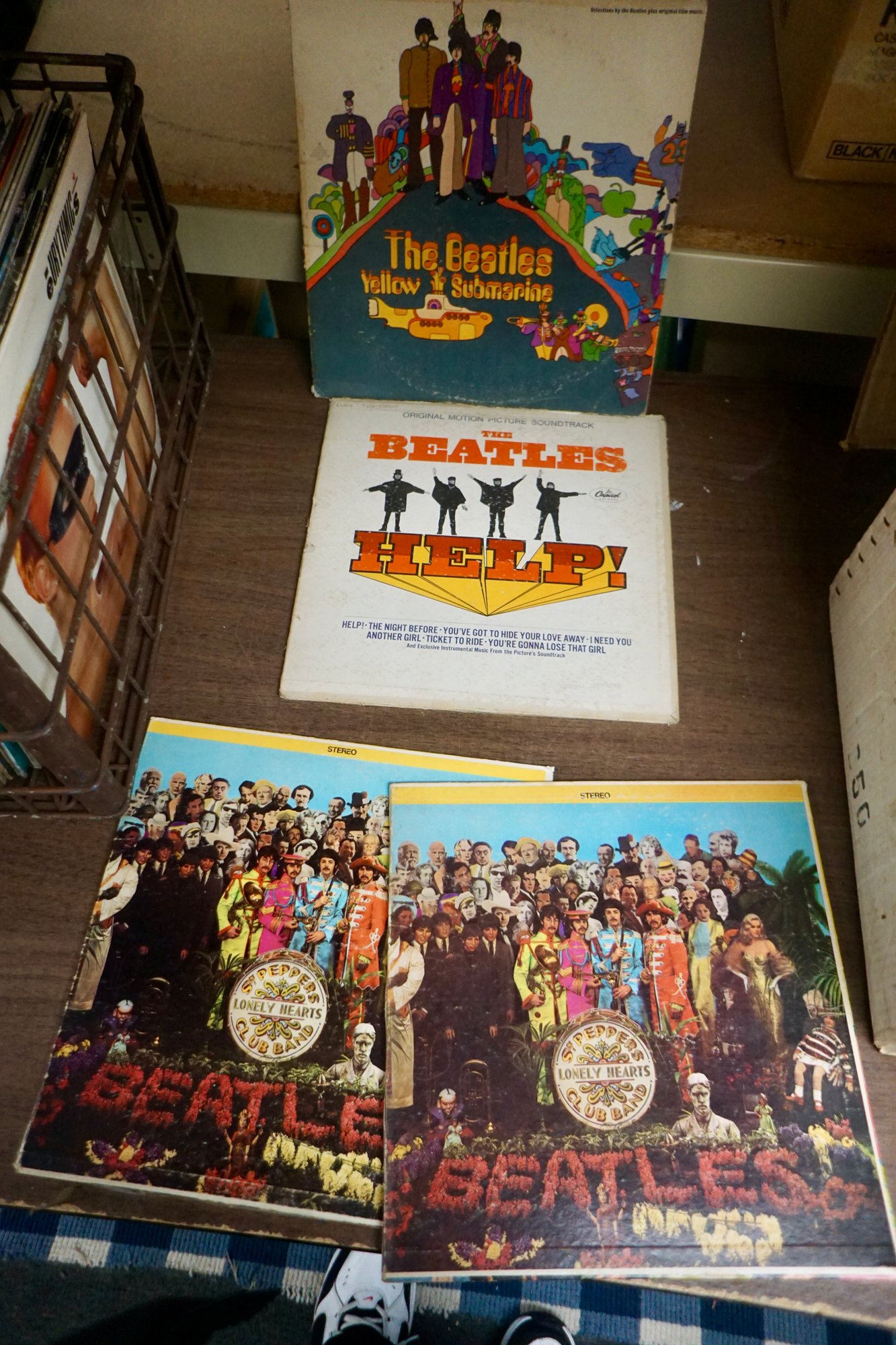 Large Lot Of Over 125 Records, Mostly Rock- Beatles, Who, Springsteen ...