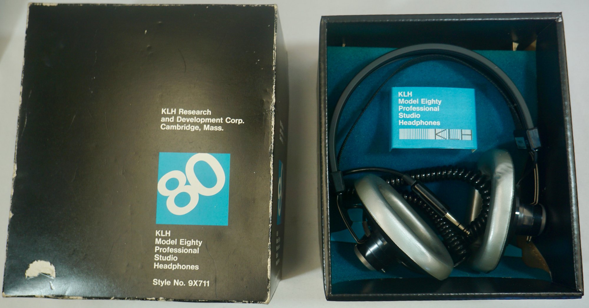 Vintage KLH Research And Development Corp. Cambridge Mass. Model 80 Pro ...