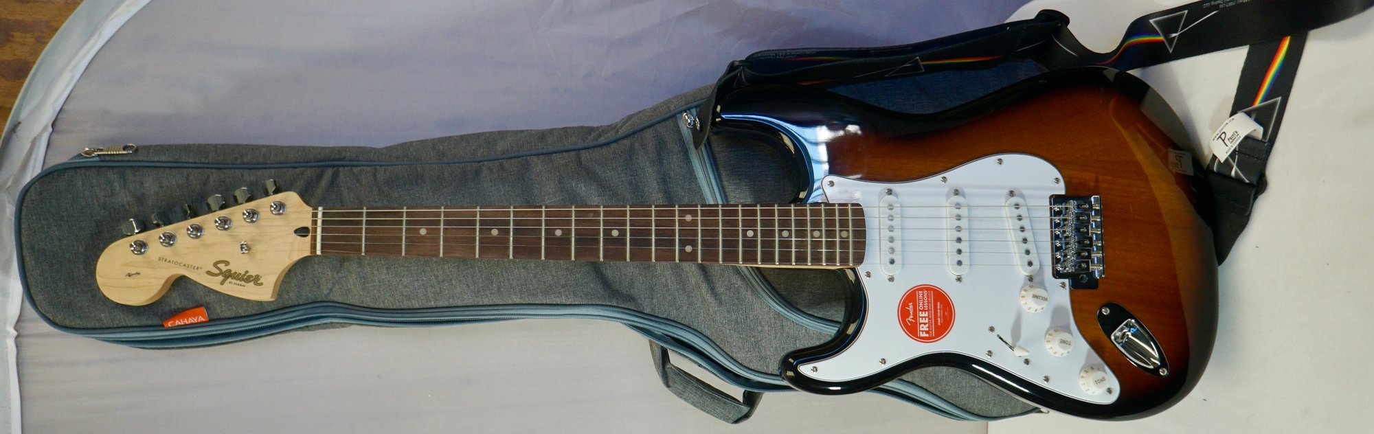 Squire Stratocaster By Fender Guitar - Lefty- In Brand New Condition ...