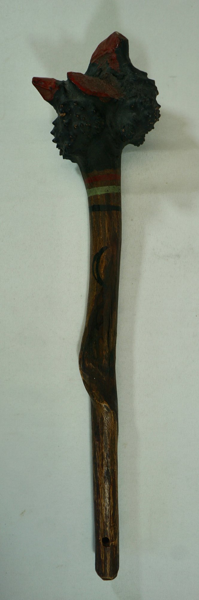Native American Woodland Indian Burl Root War Club- 20" #1457297 ...