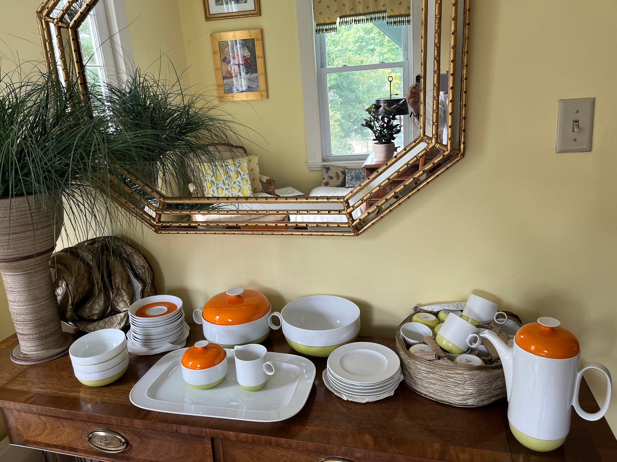 Rosenthal Colorful Orange And Lime Dish Ware - 010 #1459068 ...