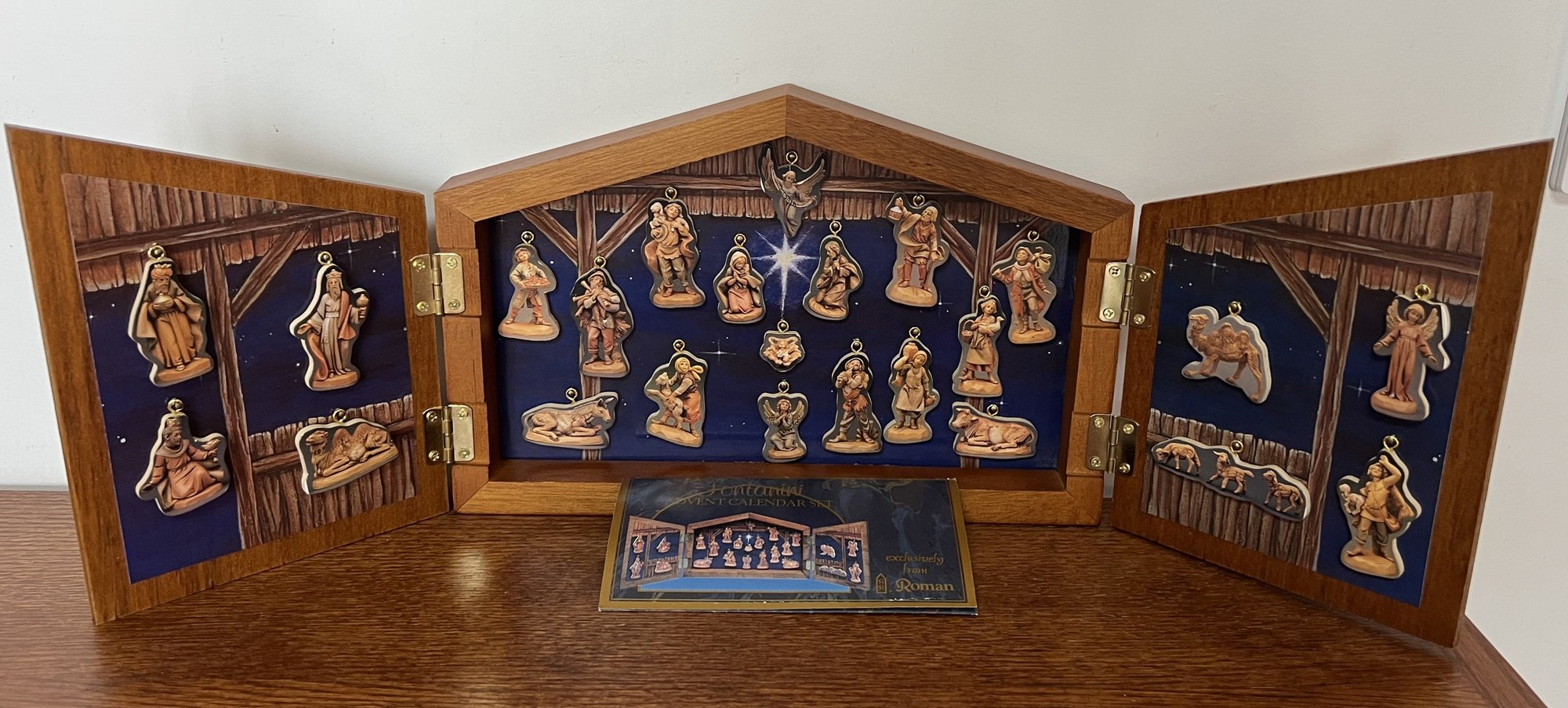 Vintage Fontanini Exclusively For Roman Advent Calendar Heirloom ...