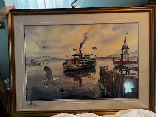 The Last Rides Remarked Newburgh Beacon Ferry Nov 3, 1963 Signed John ...