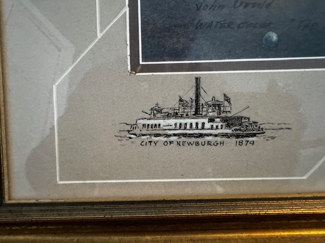 The Last Rides Remarked Newburgh Beacon Ferry Nov 3, 1963 Signed John ...