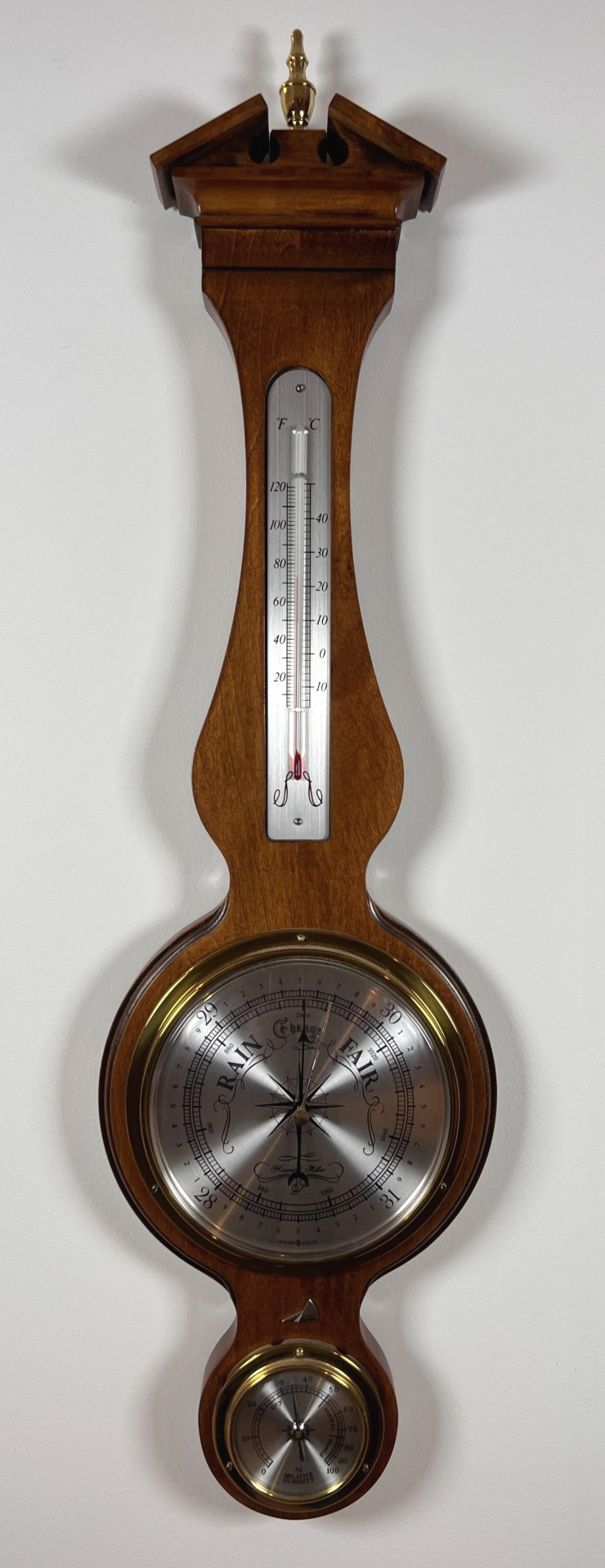 20th CENTURY HOWARD MILLER BAROMETER #50147 | Auctionninja.com
