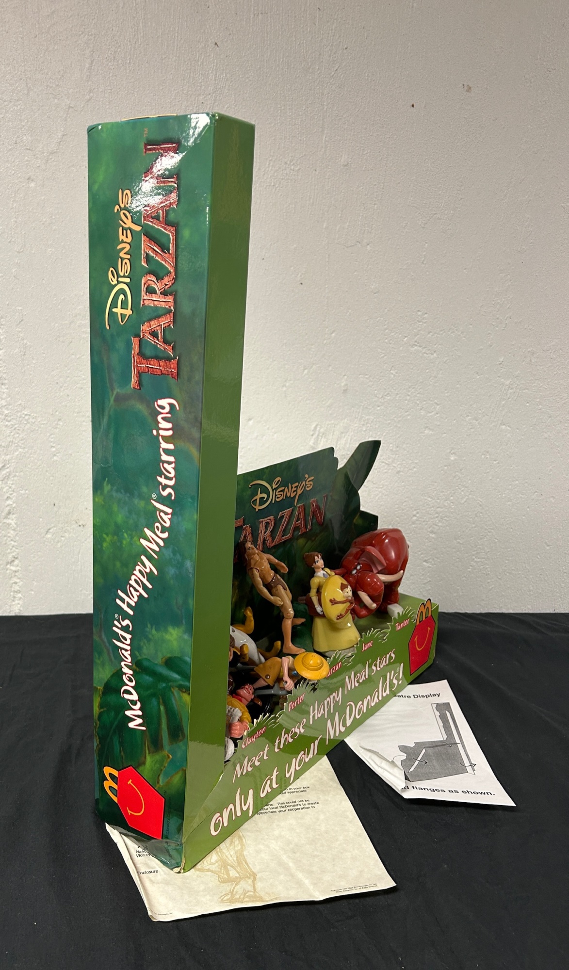 TARZAN HAPPY MEAL RESTAURANT DISPLAY #52810 | Auctionninja.com