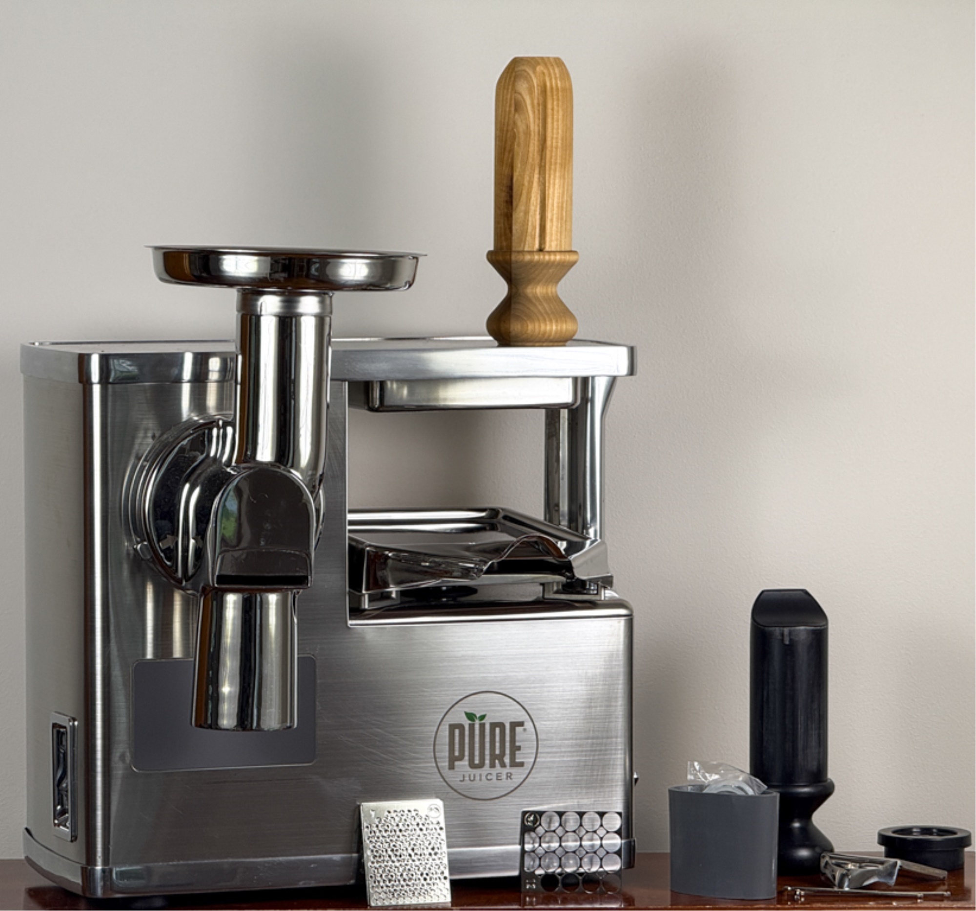 STAINLESS STEEL "PURE" HYDRAULIC COLD PRESS JUICER #53245 ...