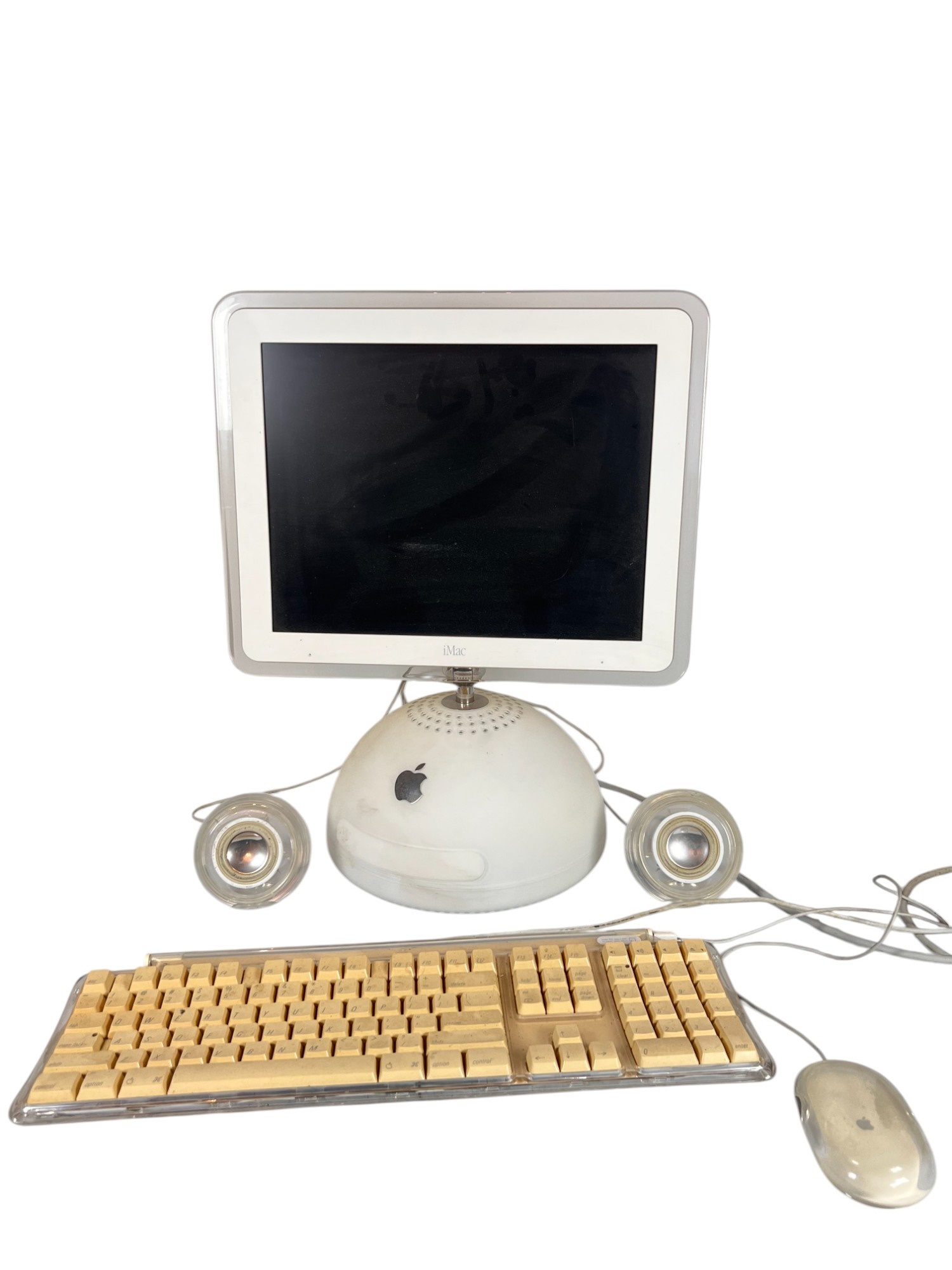 EARLY 2000's APPLE IMAC WITH ACCESSOIRIES #53679 | Auctionninja.com