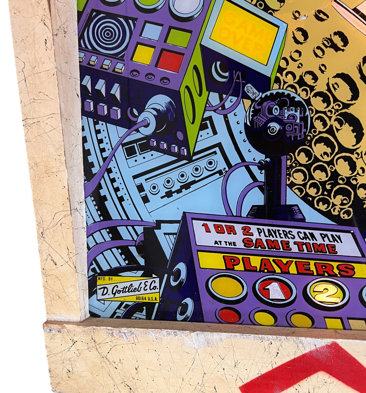 VINTAGE GOTTLIEB "OUTER SPACE" PINBALL MACHINE #54191 | Auctionninja.com