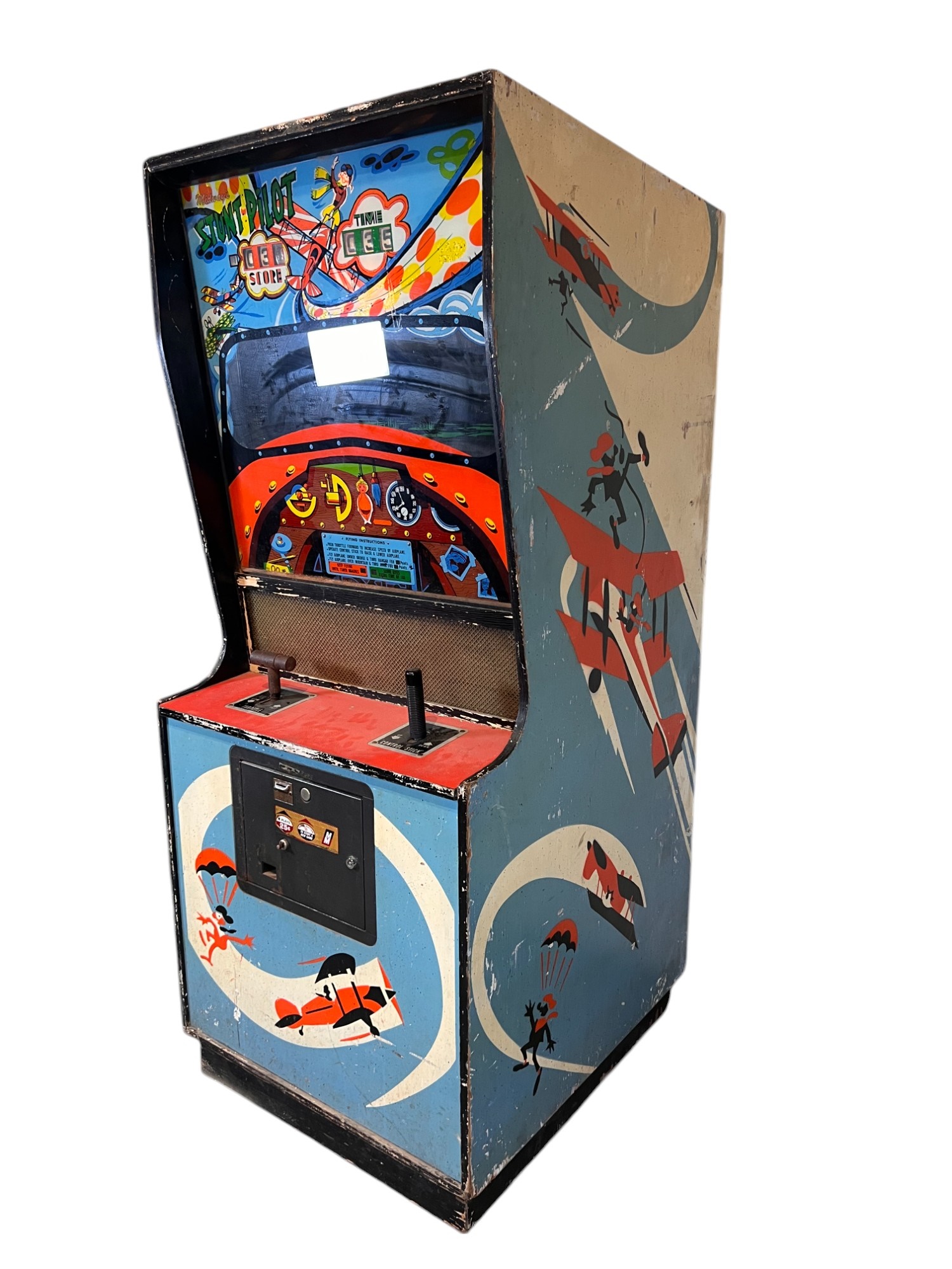 VINTAGE MIDWAY'S "STUNT PILOT" ARCADE GAME #54192 | Auctionninja.com