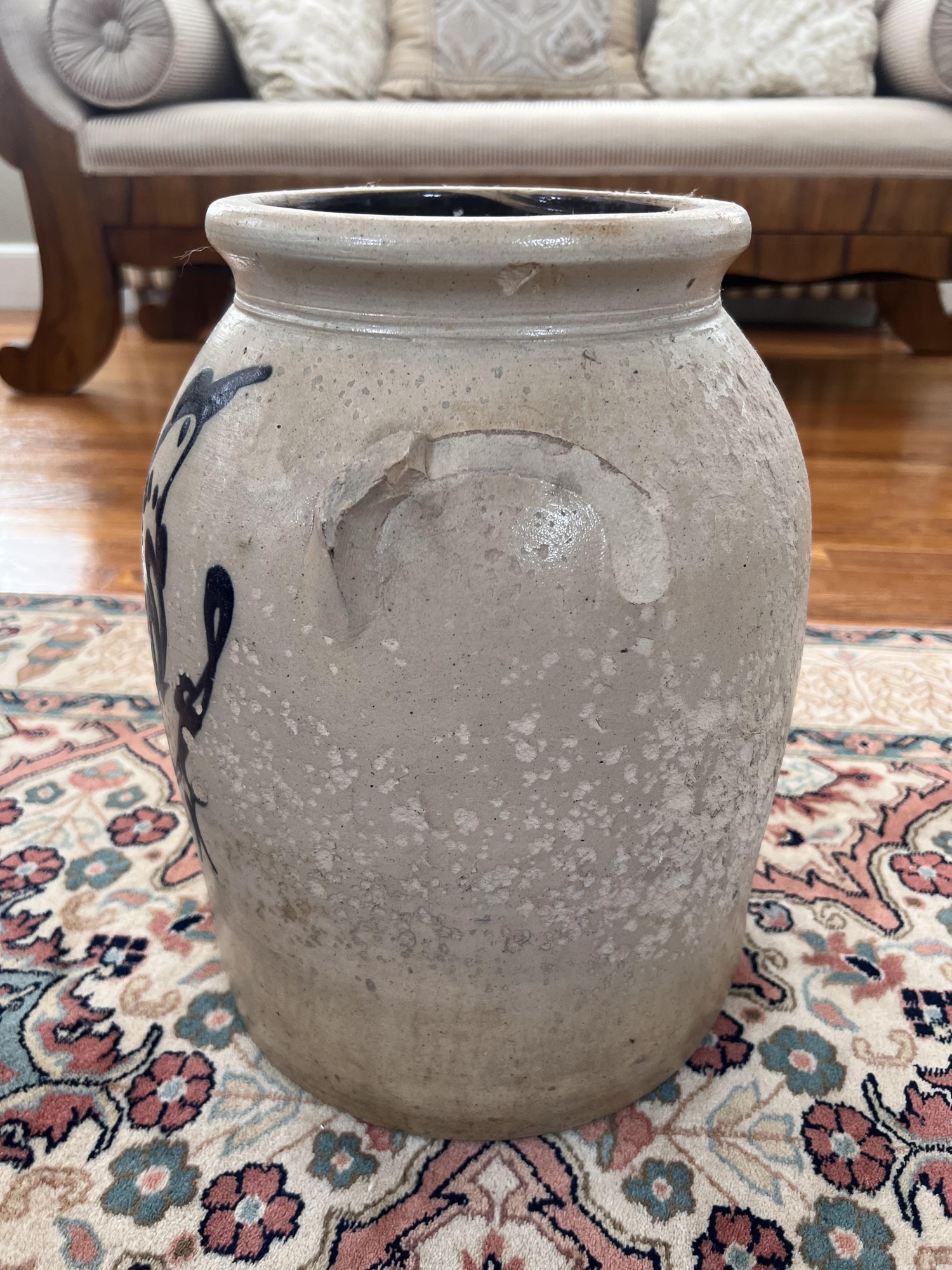 FORT EDWARD POTTERY CO STONEWARE CROCK #54656 | Auctionninja.com