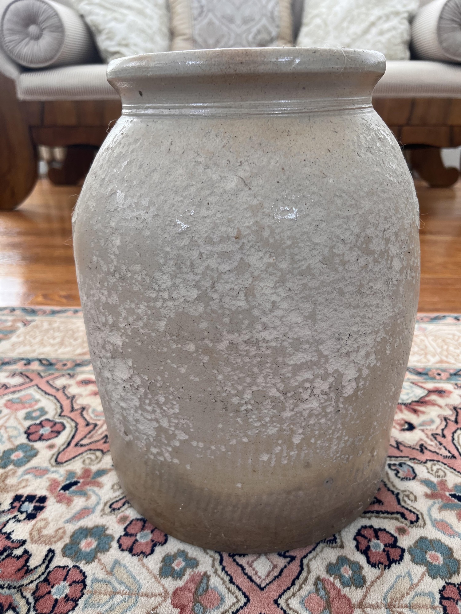 FORT EDWARD POTTERY CO STONEWARE CROCK #54656 | Auctionninja.com