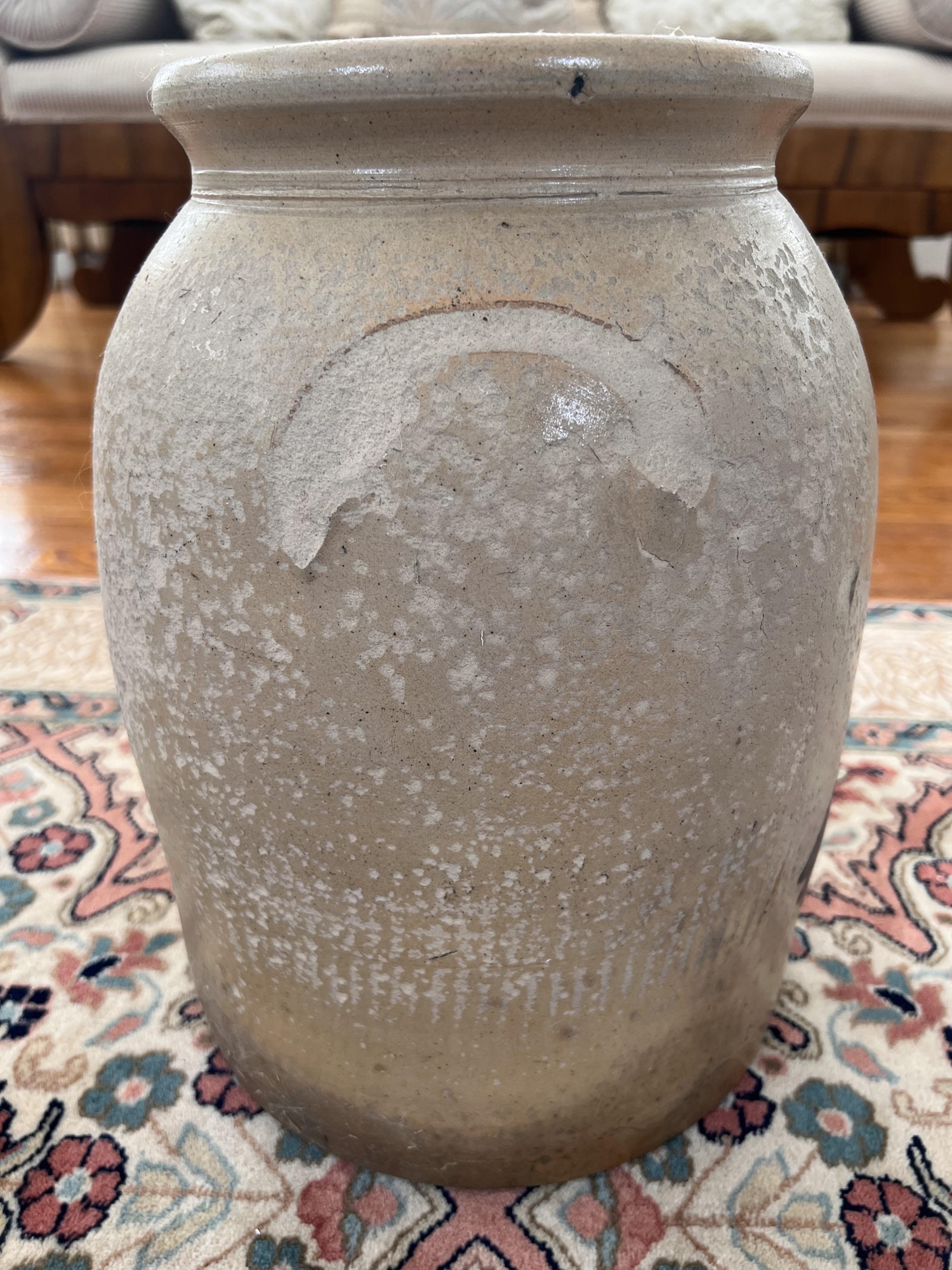 FORT EDWARD POTTERY CO STONEWARE CROCK #54656 | Auctionninja.com