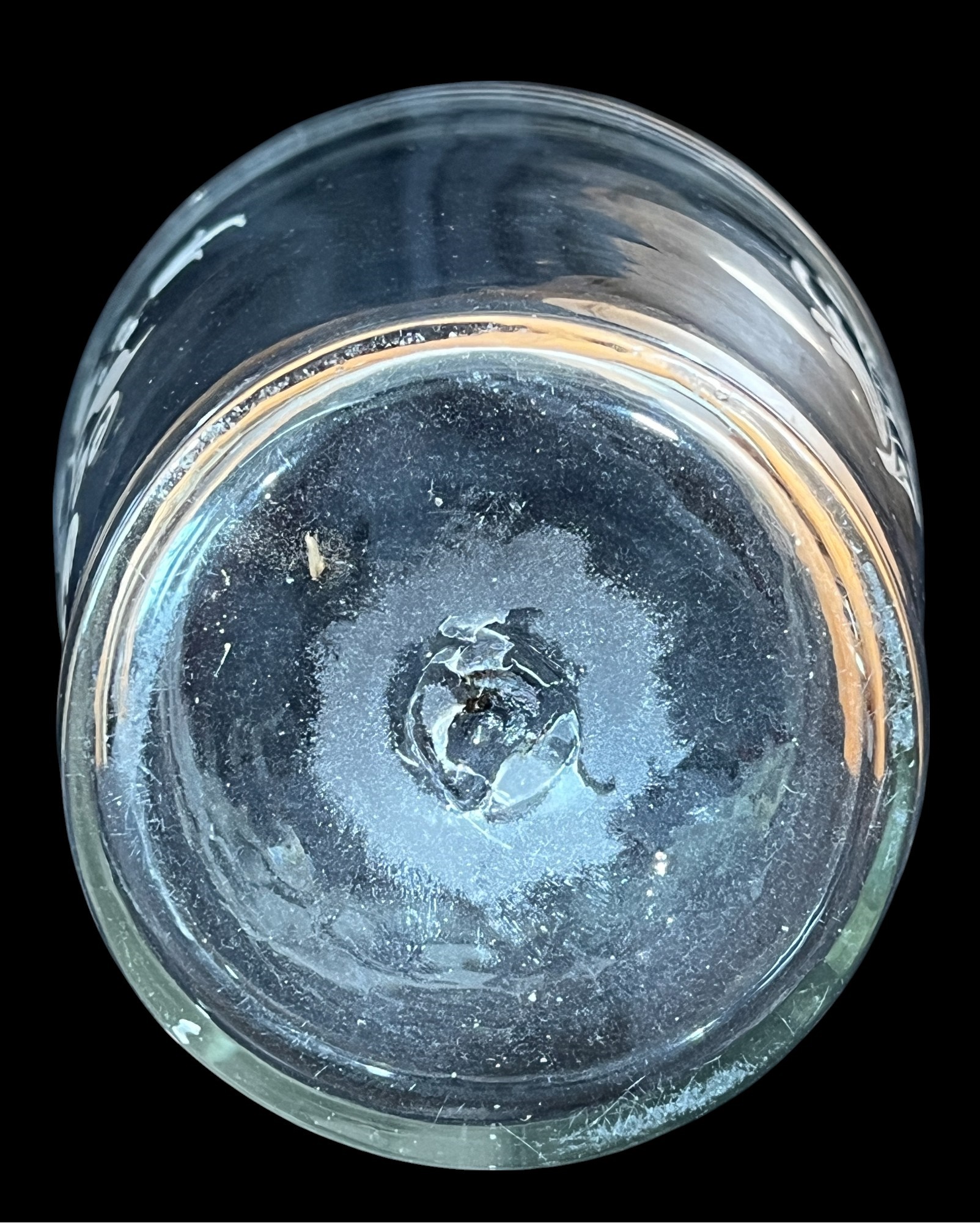 (18th / 19th c) FREE BLOWN FLIP GLASS #55488 | Auctionninja.com