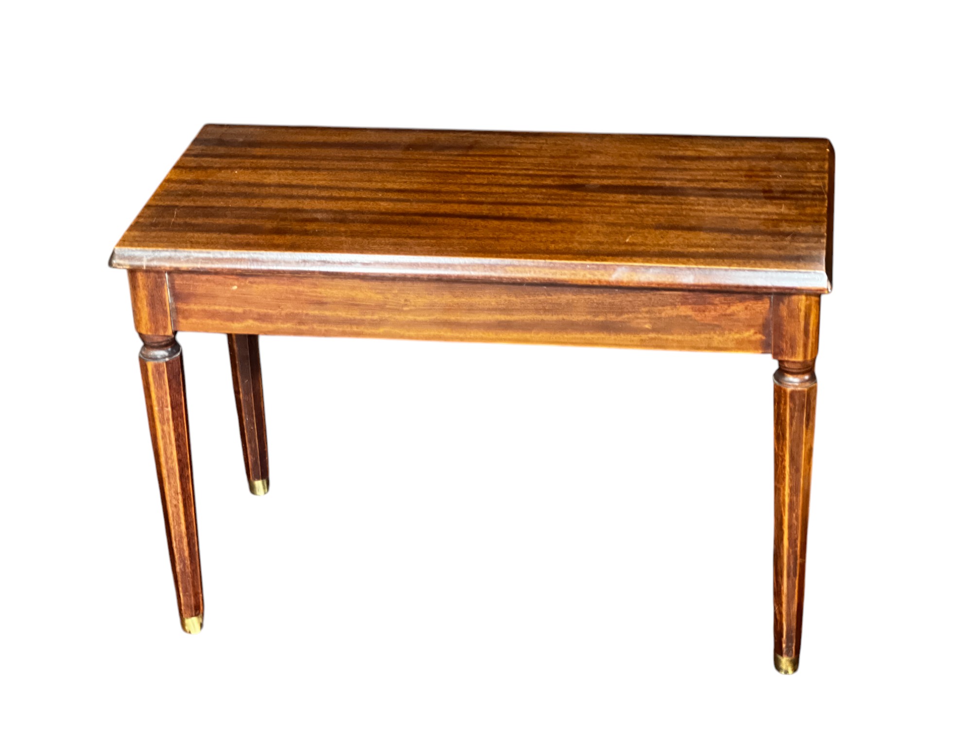 AEROSONIC MAHOGANY SPINET PIANO & BENCH #55474 | Auctionninja.com