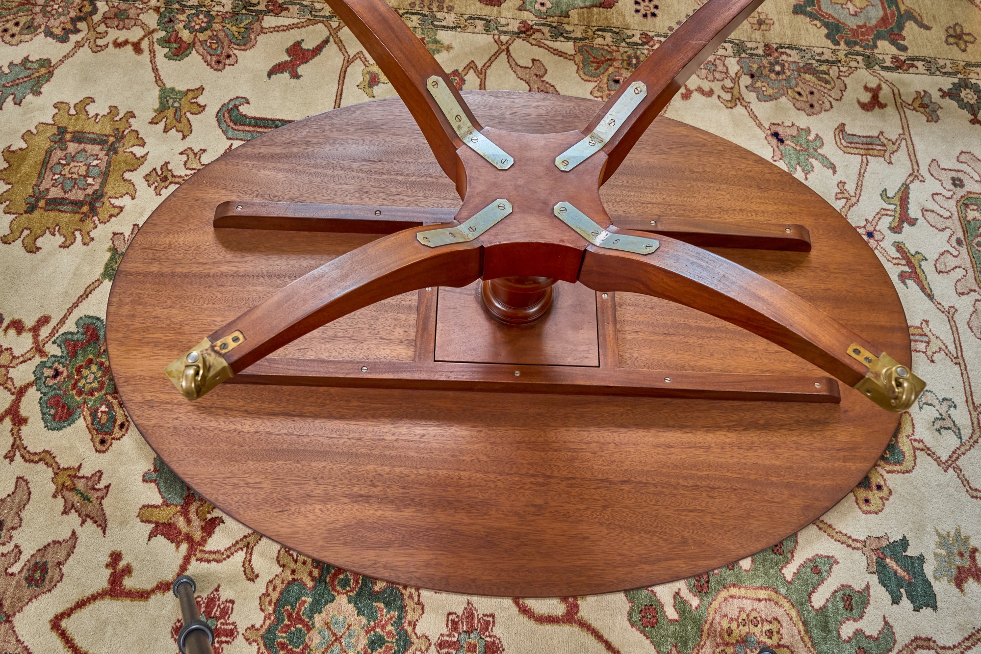 STEPHEN HUNTER REGENCY BANDED MAHOGANY COFFEE TABLE #55883 ...