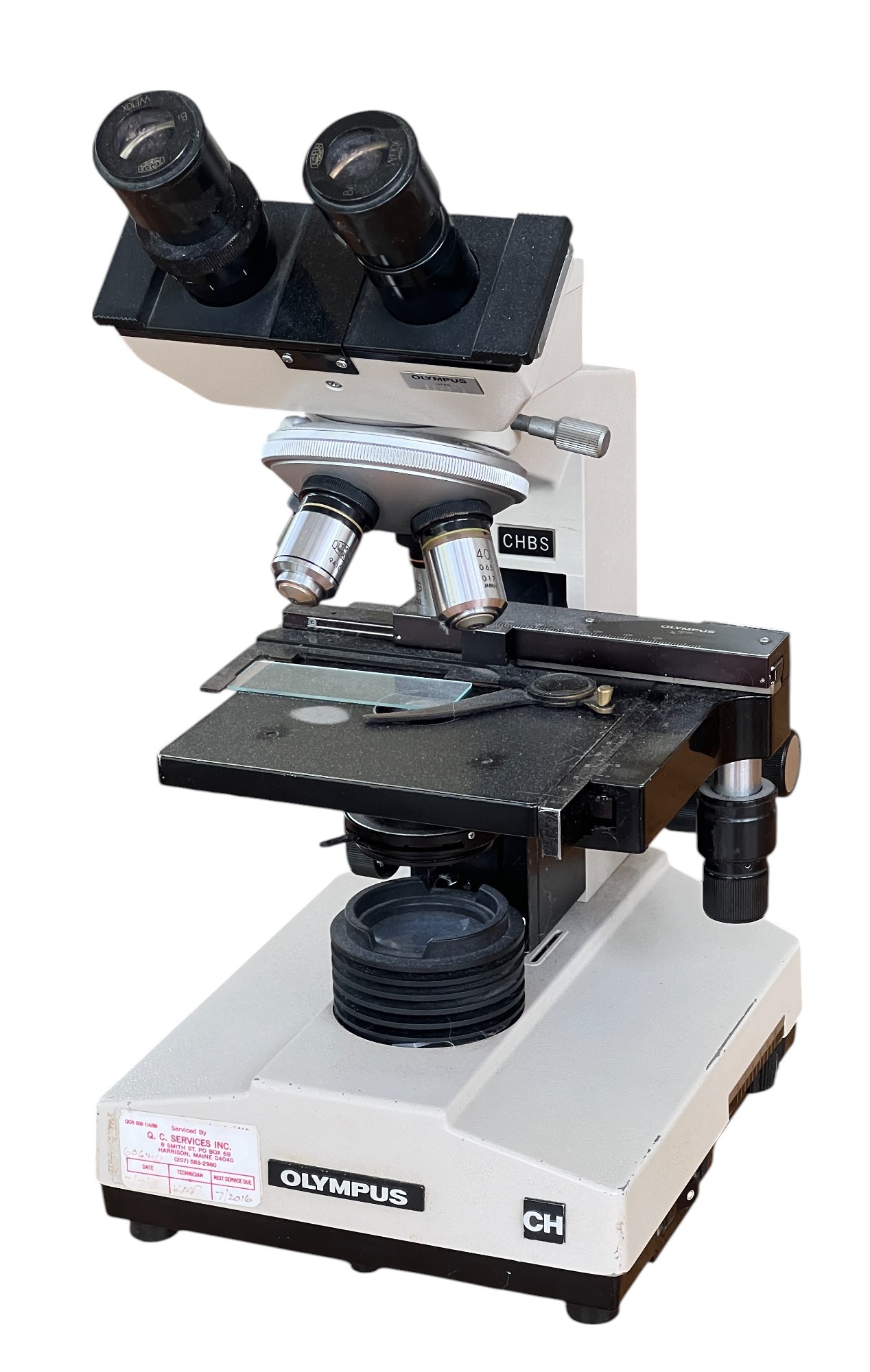 OLYMPUS CS MICROSCOPE #55933 | Auctionninja.com