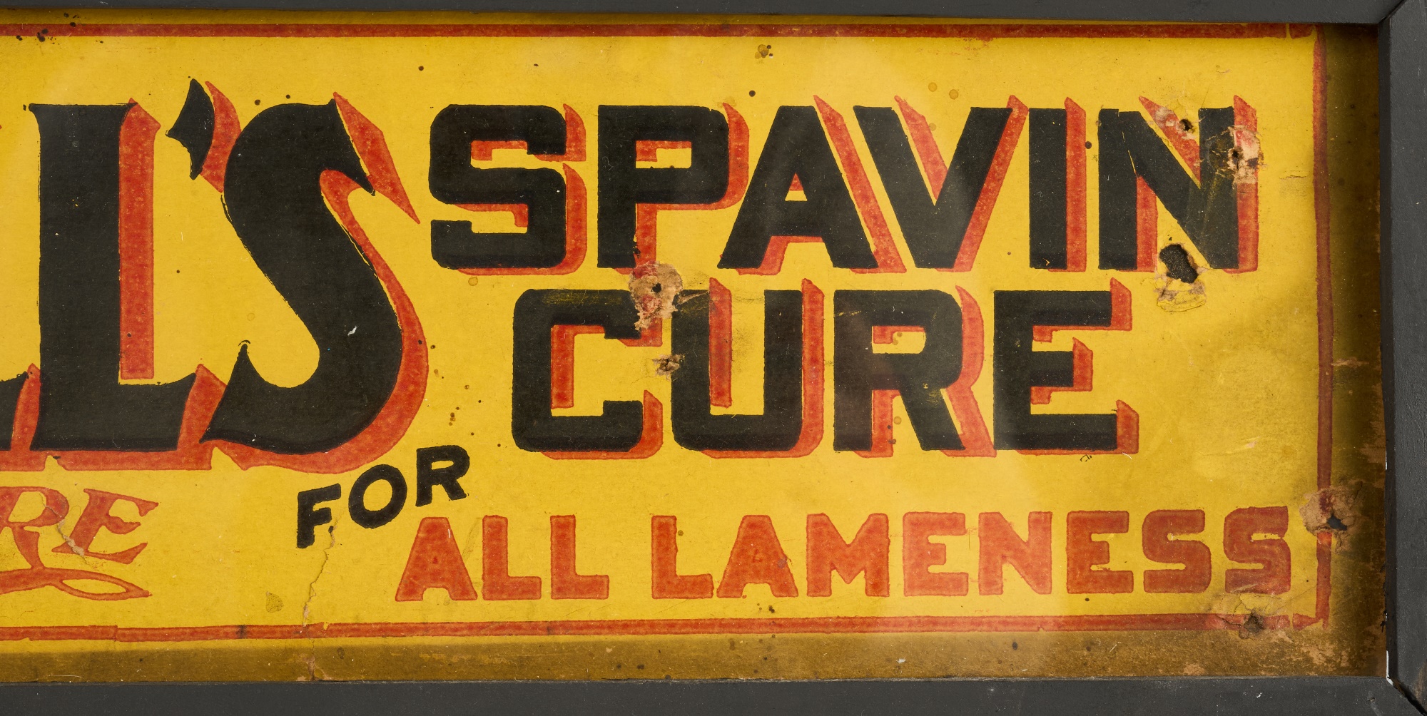 KENDALL'S SPAVIN CURE ADVERTISMENT #55943 | Auctionninja.com
