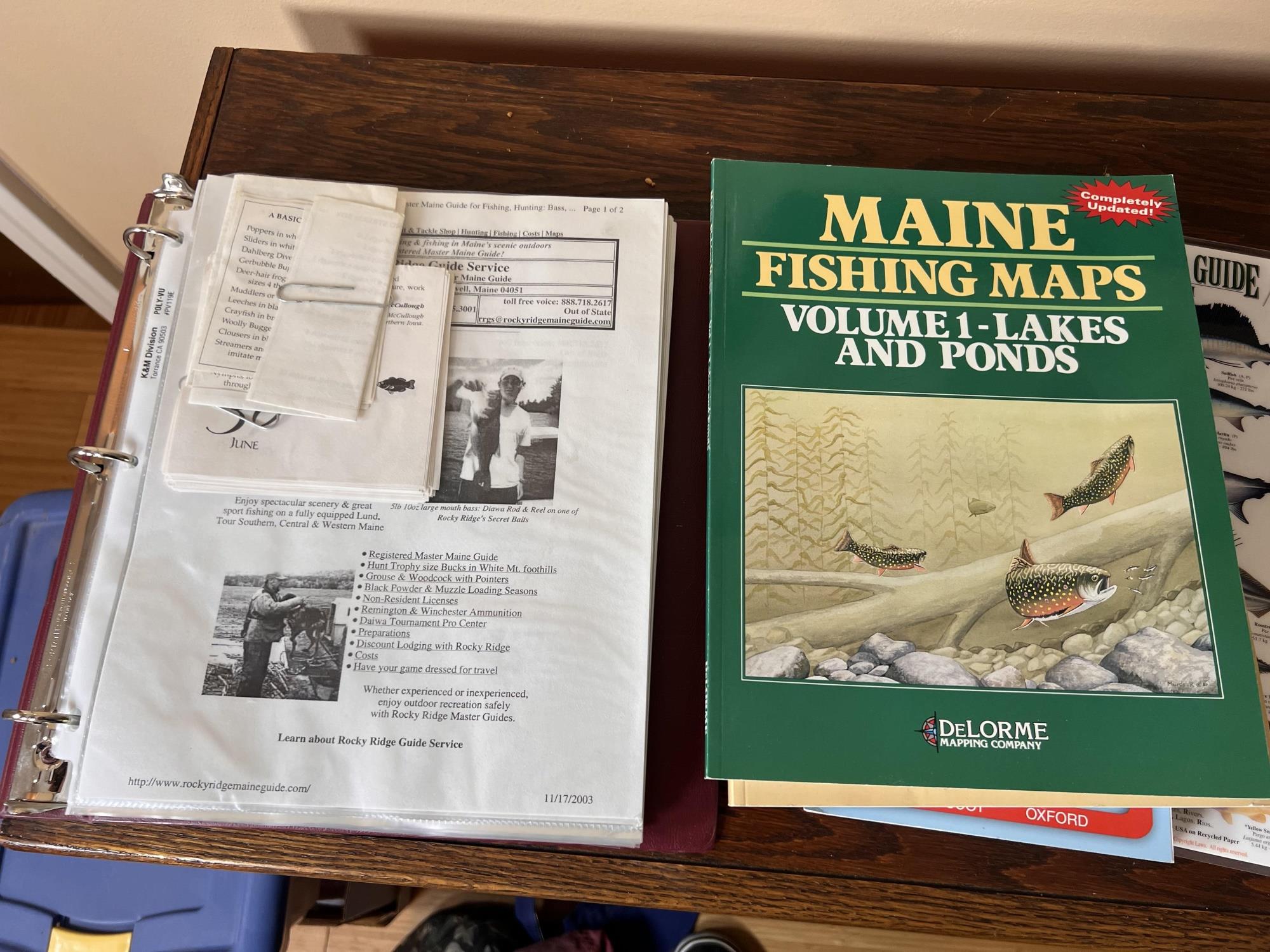 COLLECTION OF FISHING RELATED CAPS AND EPHEMERA #56651 | Auctionninja.com