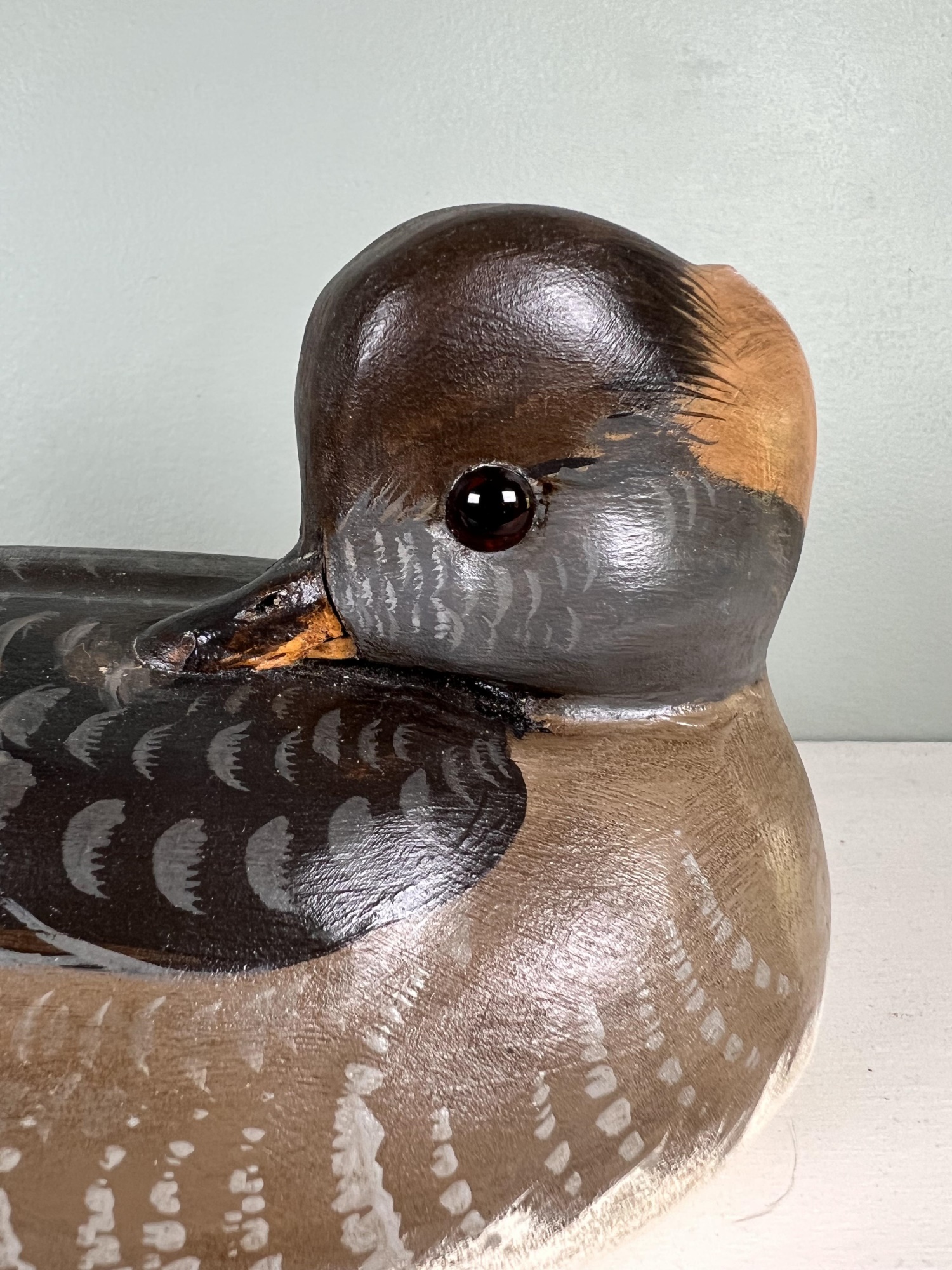 BEVY WILLIAMS CARVED AND PAINTED DUCK DECOY #56286 | Auctionninja.com