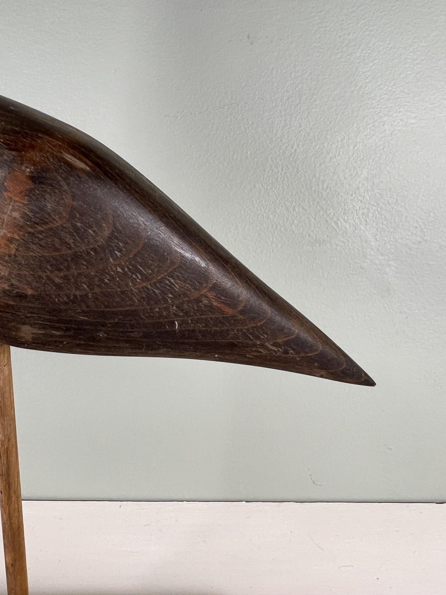 VINTAGE CARVED SHOREBIRD DECOY #56288 | Auctionninja.com