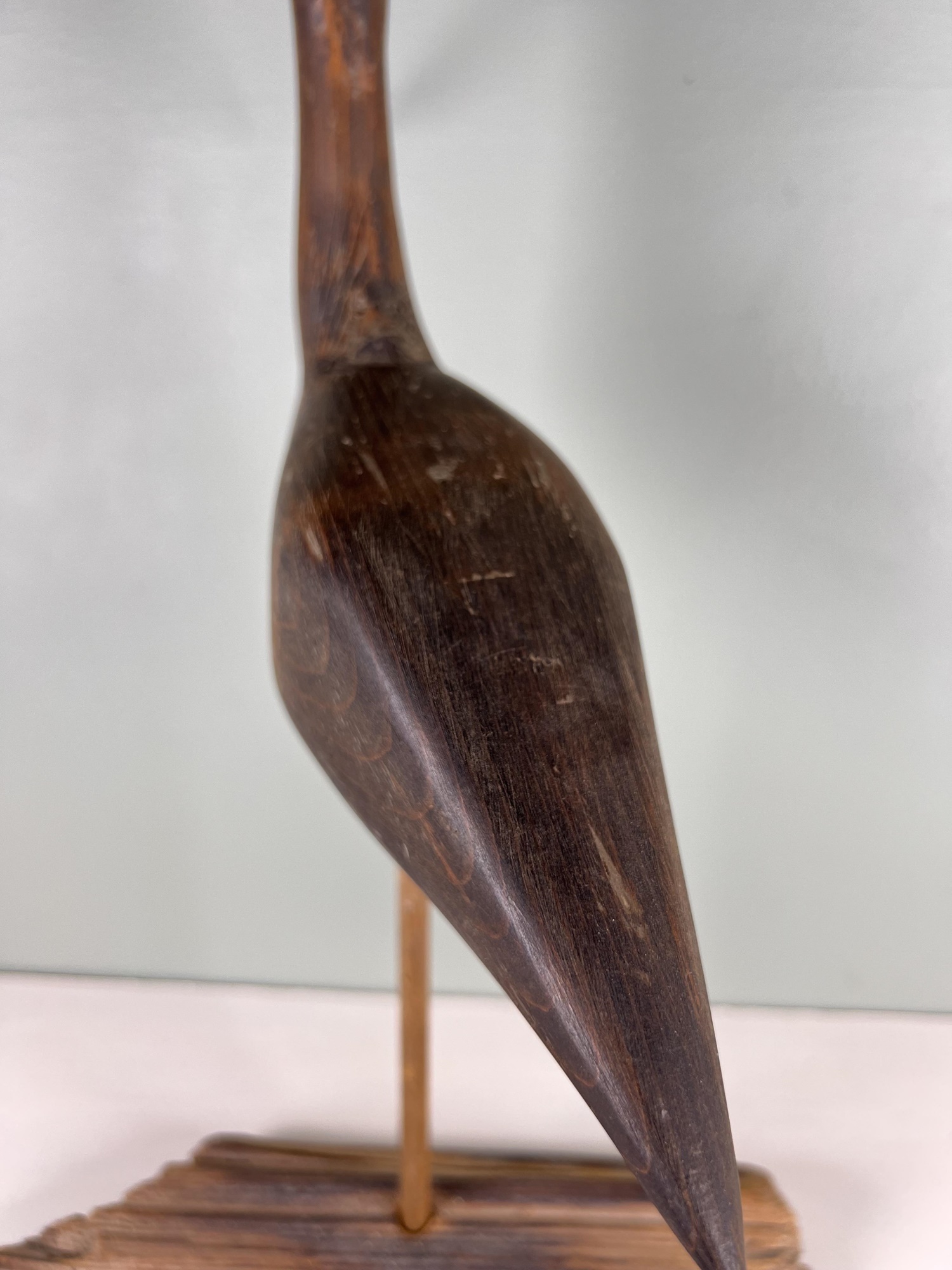 VINTAGE CARVED SHOREBIRD DECOY #56288 | Auctionninja.com
