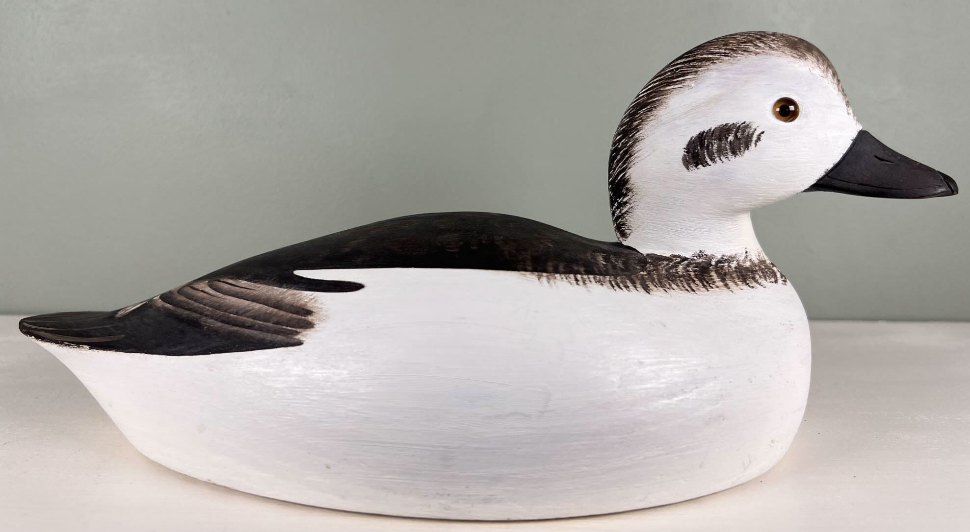 MARTIN D. COLLINS CARVED AND PAINTED DUCK DECOY #56292 | Auctionninja.com