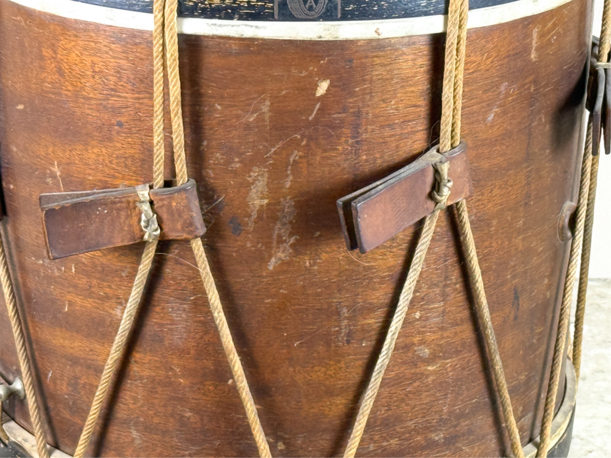 WALBERG & AUGE CIVIL WAR STYLE ROPE TENSION SNARE #56691 | Auctionninja.com