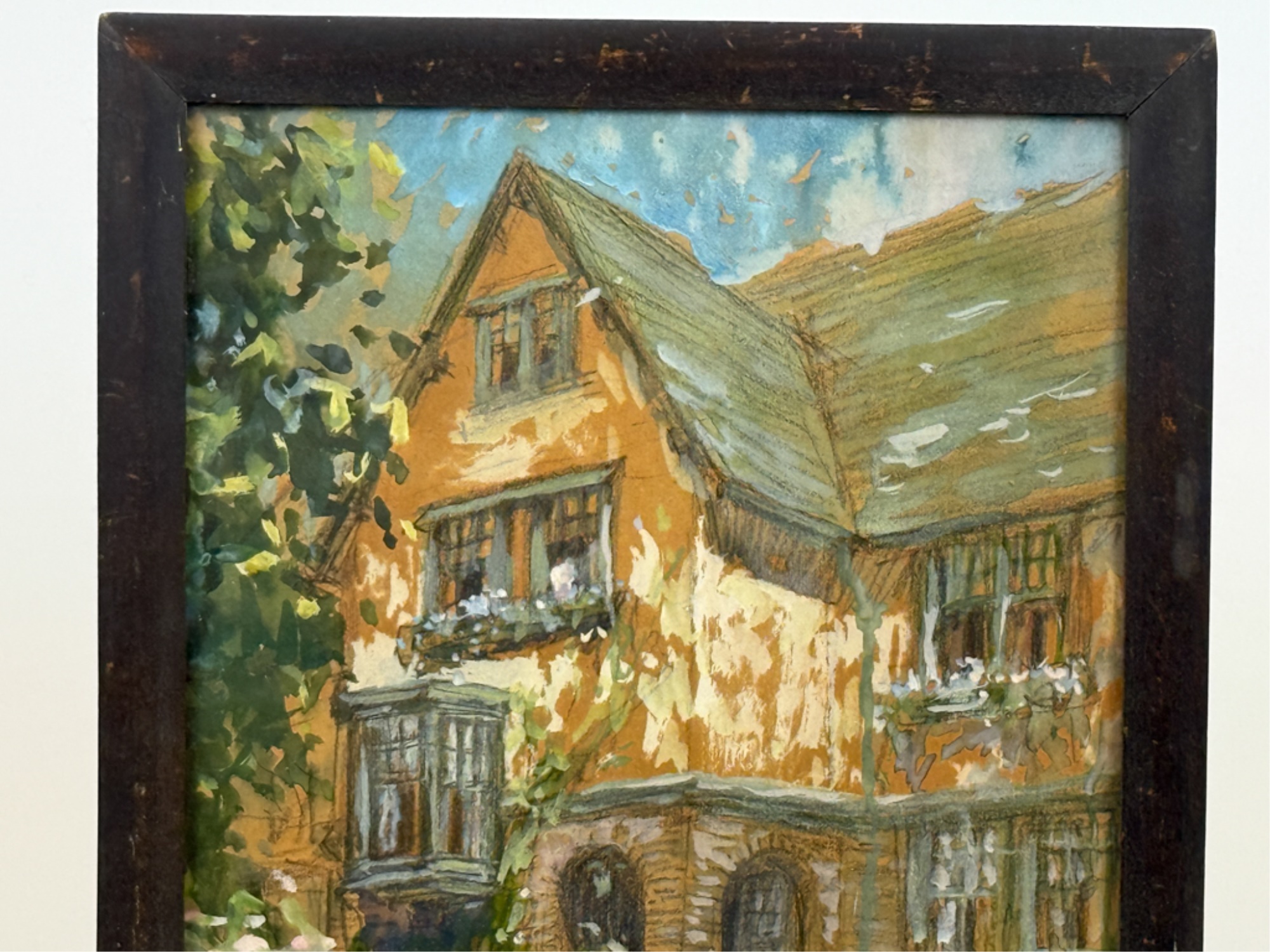 LAWRENCE BUCK (1865-1929) "PRIVATE RESIDENCE" #57028 | Auctionninja.com