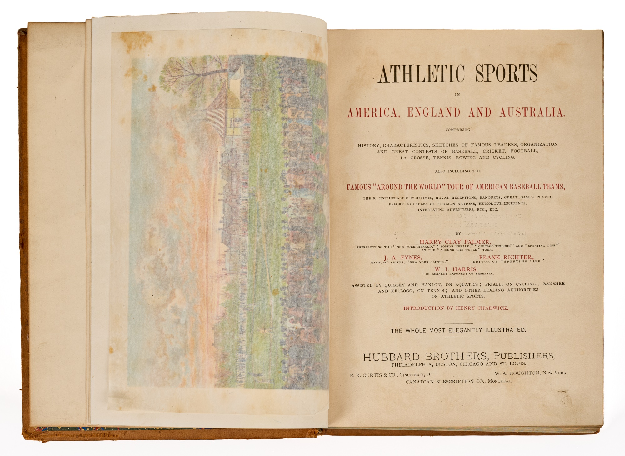 1889 ATHLETIC SPORTS featuring BASEBALL #57718 | Auctionninja.com