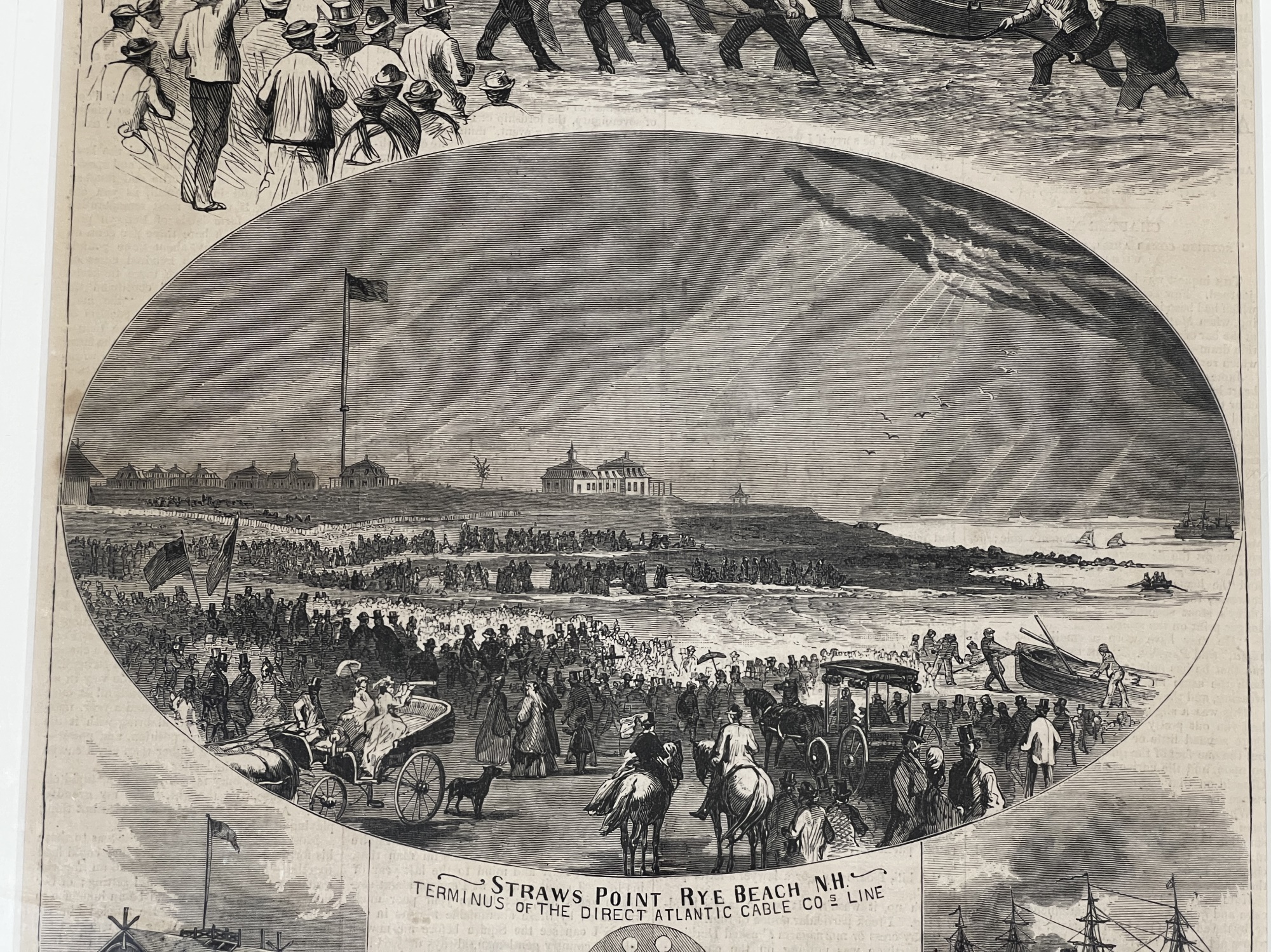 STRAW'S POINT RYE BEACH, NH OCEAN CABLE #57637 | Auctionninja.com