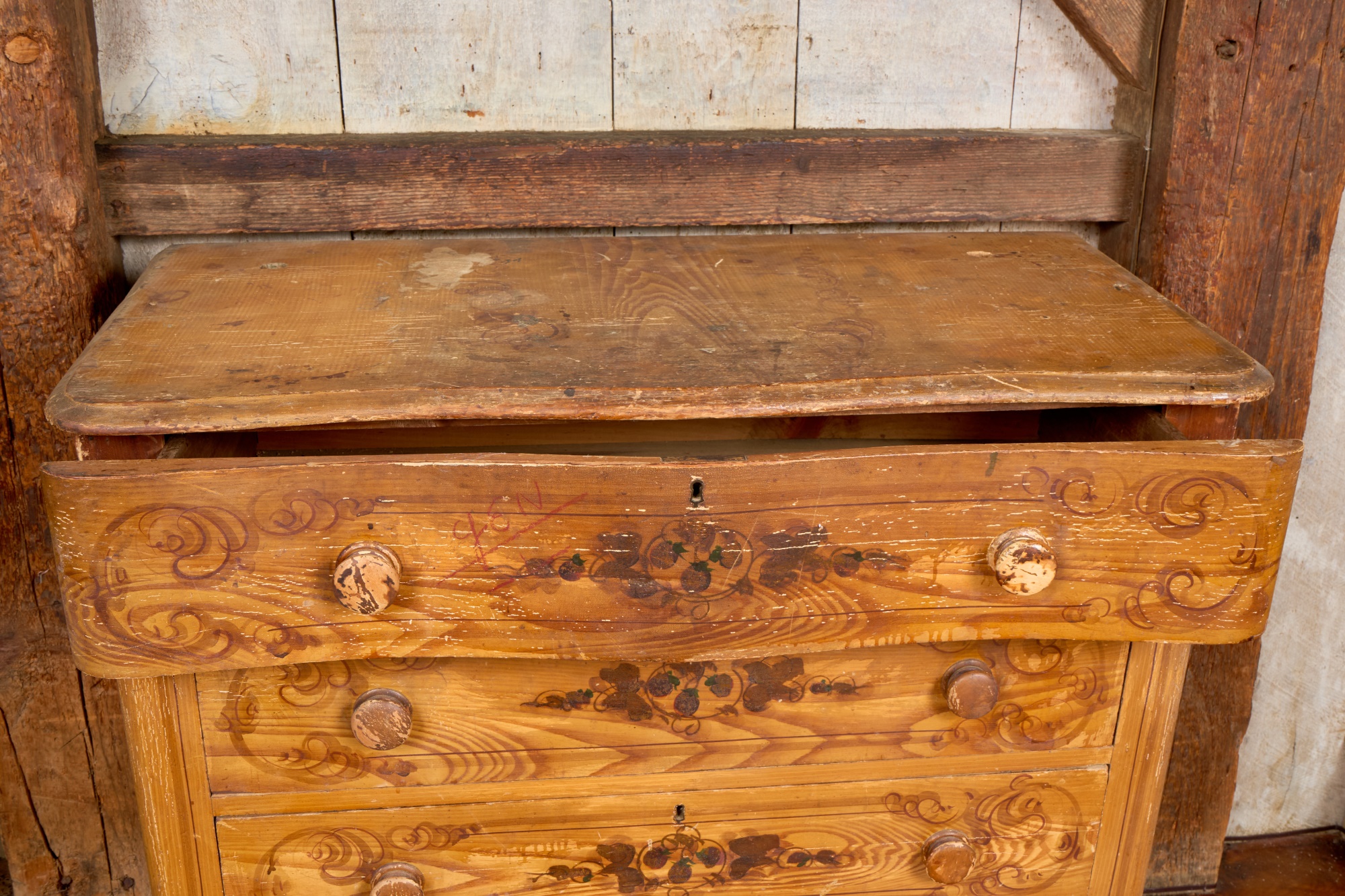 NEAR PAIR of (4) DRAWER COTTAGE CHESTS #57879 | Auctionninja.com