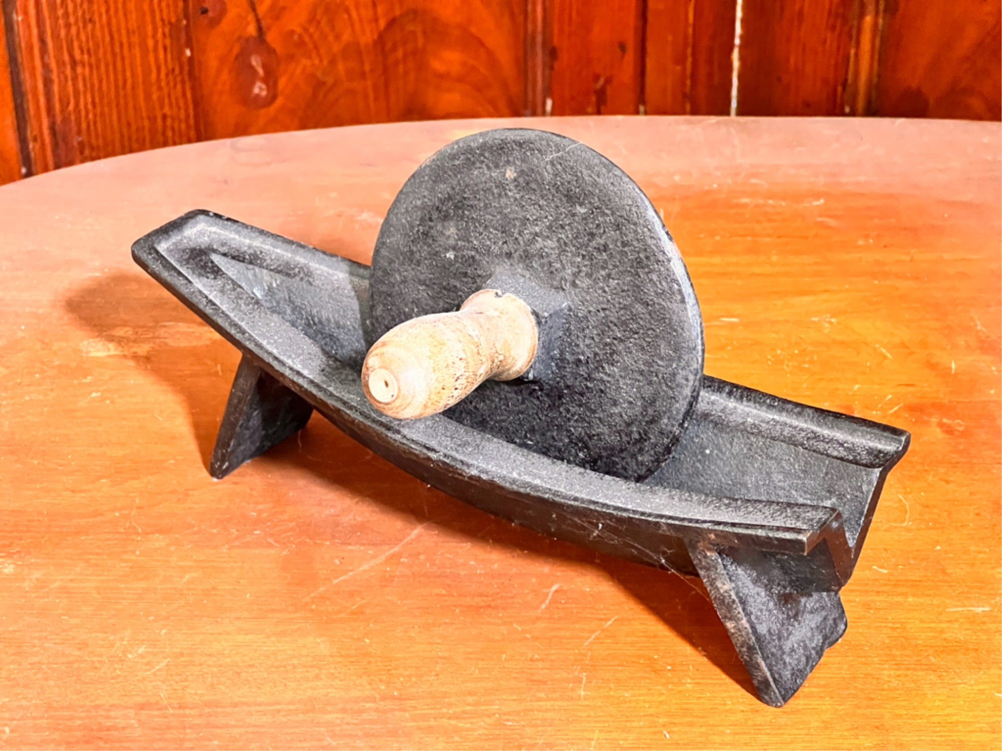 (2) ANTIQUE CAST IRON HERB GRINDERS #59197 | Auctionninja.com