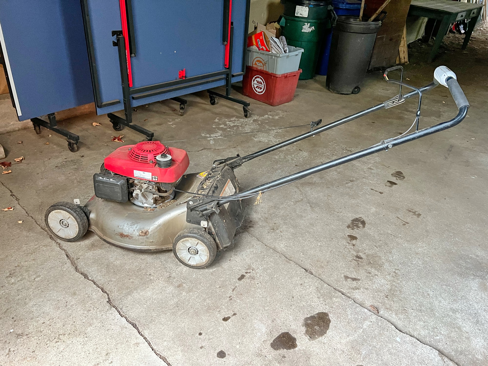 HONDA QUADRA CUT MOWER MODEL HRR2167VKA #61313 | Auctionninja.com