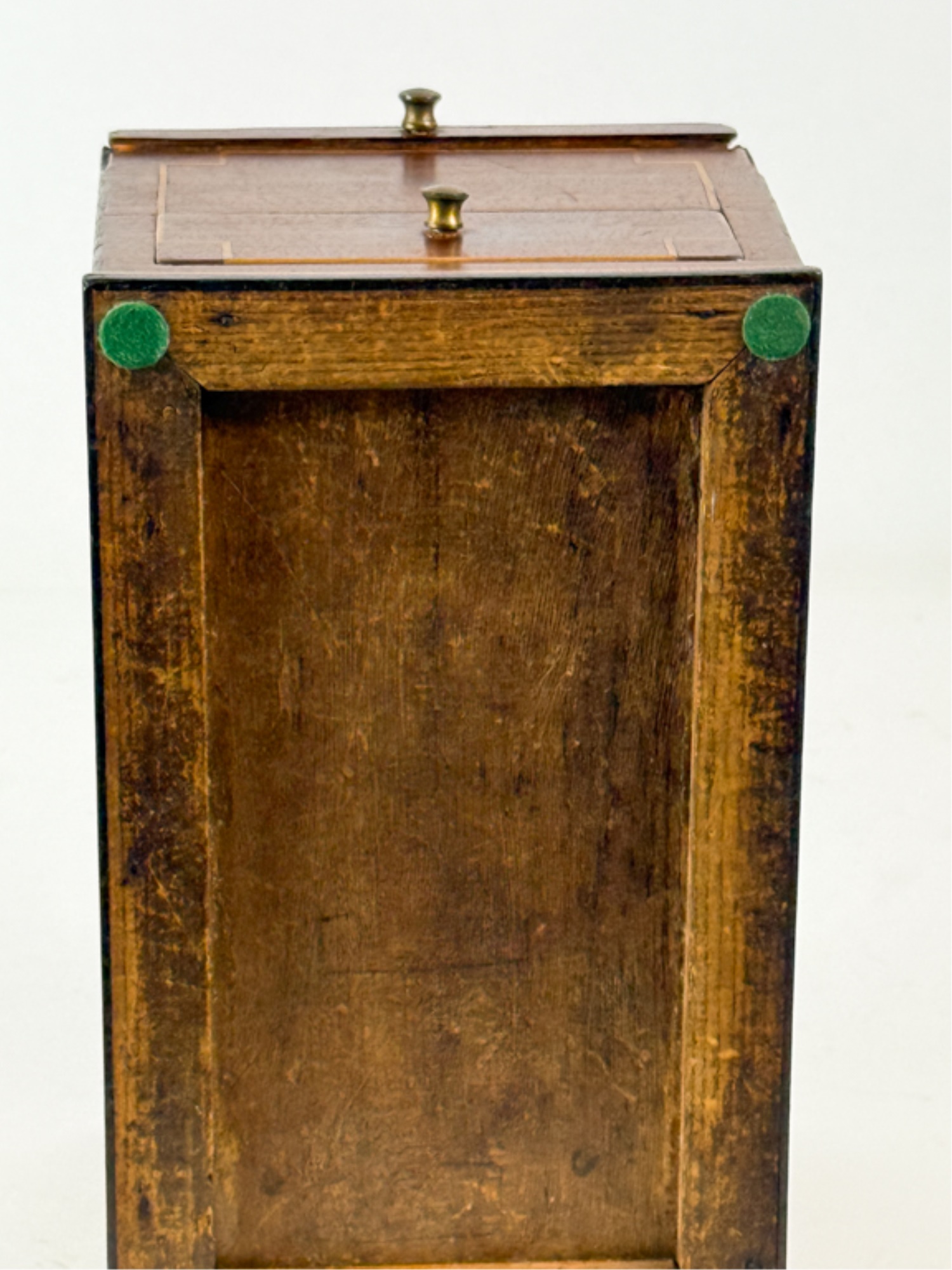 (19th c) SAILOR MADE BOX with INLAID COMPASS ROSE #61952 | Auctionninja.com