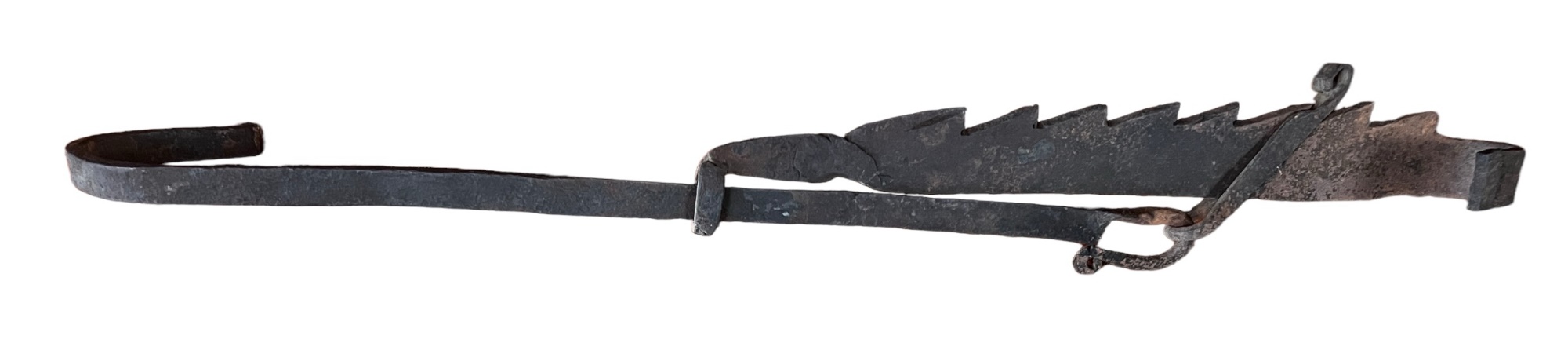 LARGE WROUGHT IRON OPEN HEARTH TRAMMEL #38558 | Auctionninja.com