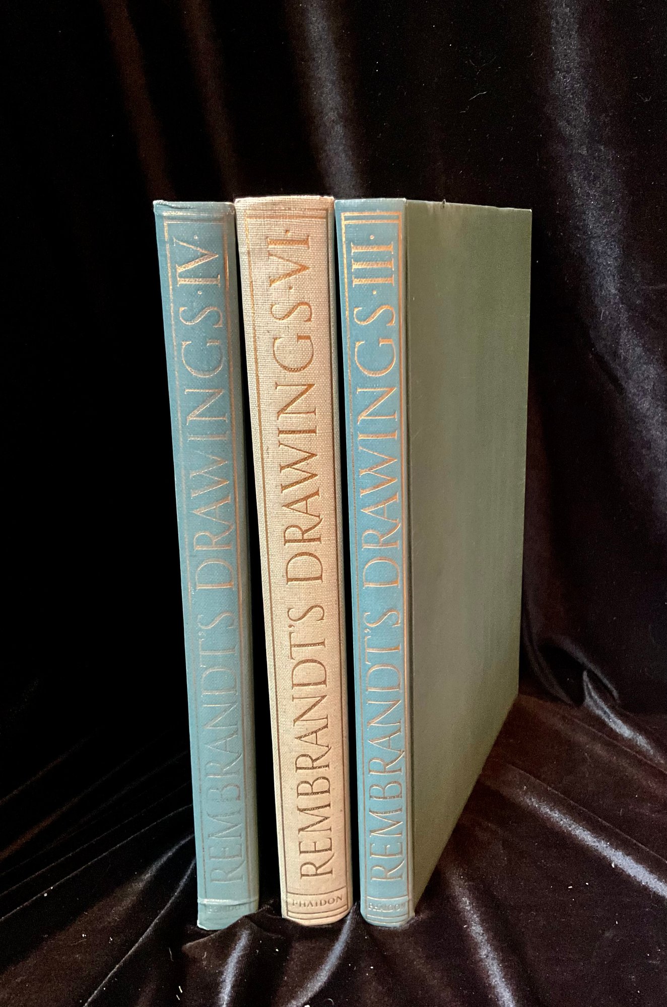 Lot Of 3 Coffee Table Books By Otto Benesch, The Drawings Of Rembrandt ...