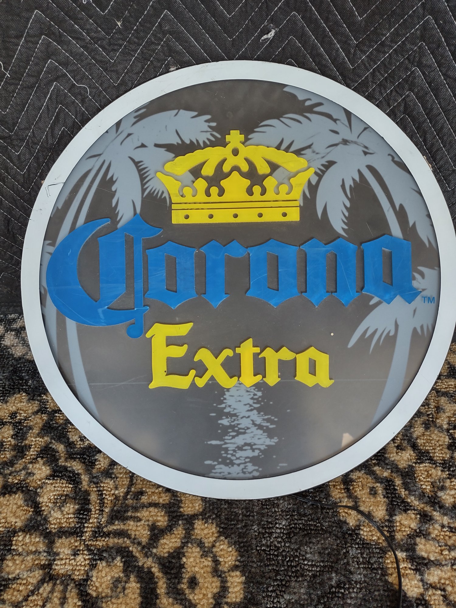Corona Extra Beer Lighted Bar Sign #1026 | Auctionninja.com