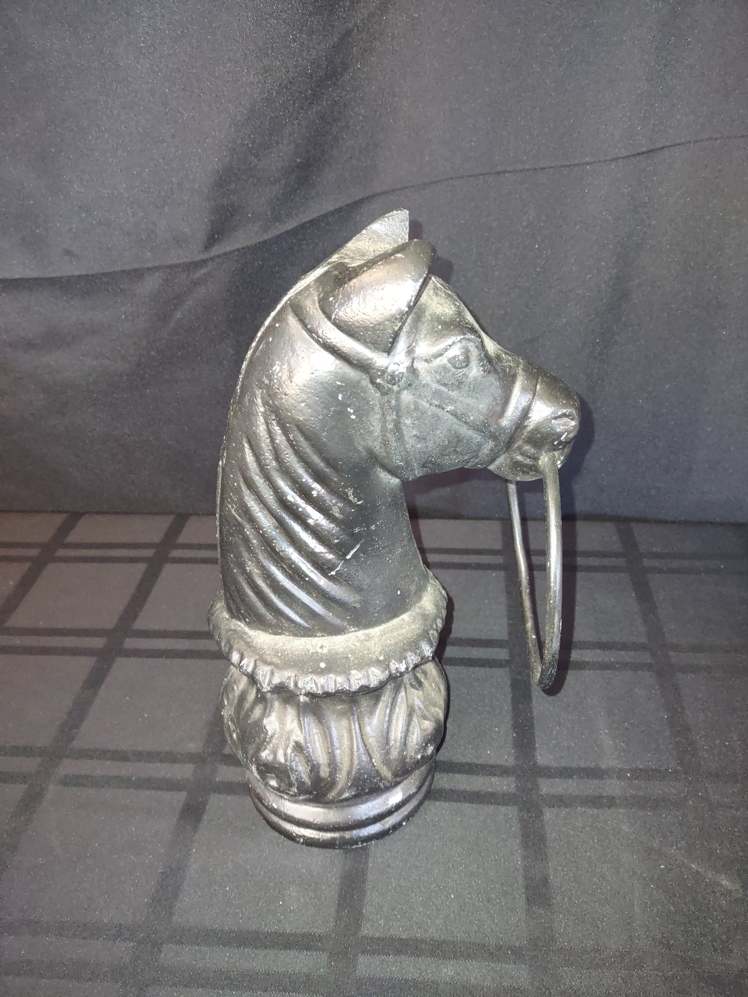 Metal Horse Hitching Post #3811 | Auctionninja.com