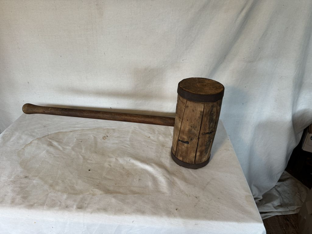 Large Wooden Mallet #1957 | Auctionninja.com