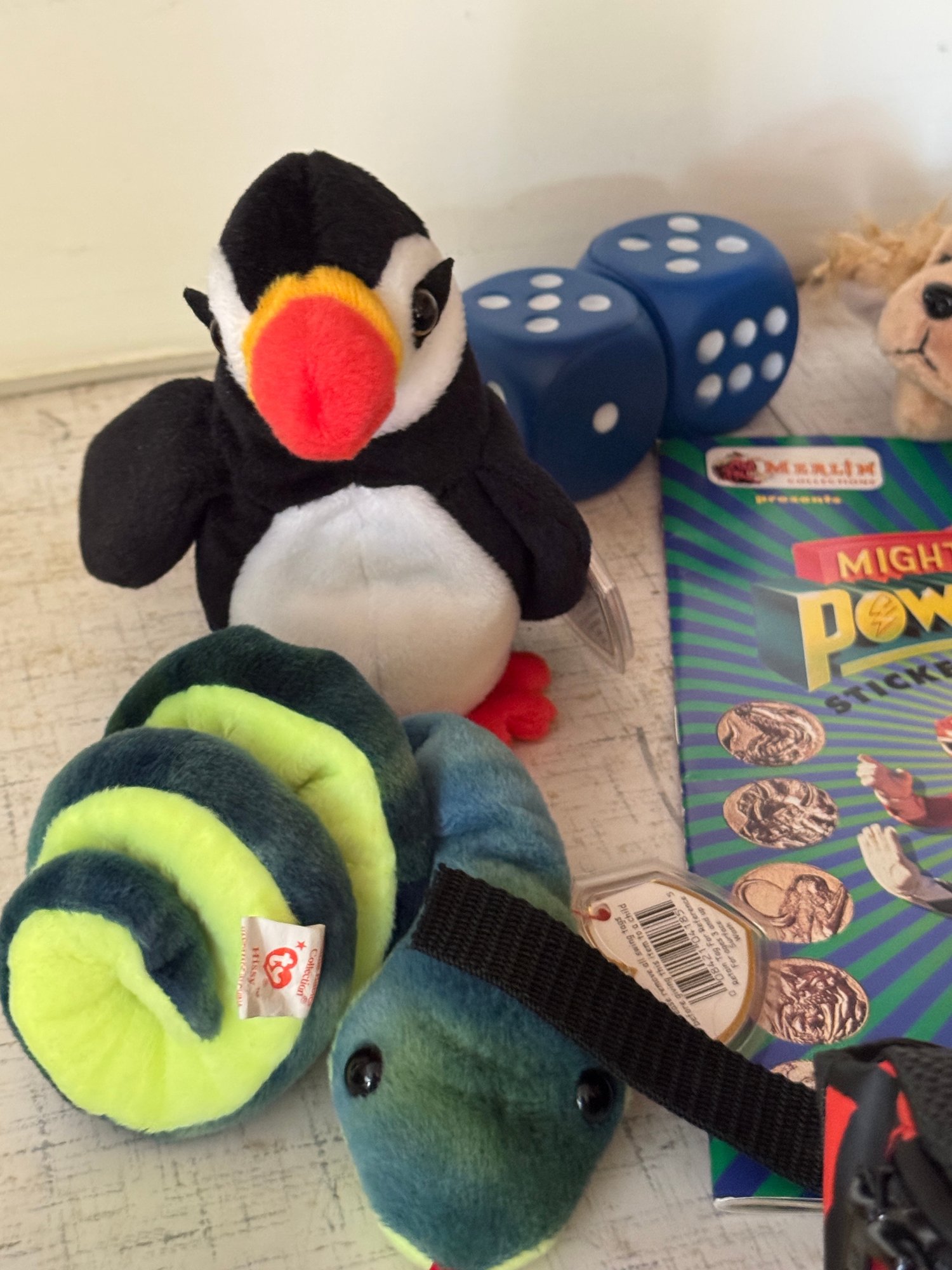 Group Of Vintage Children's Figures Including Power Rangers, Goosebumps ...