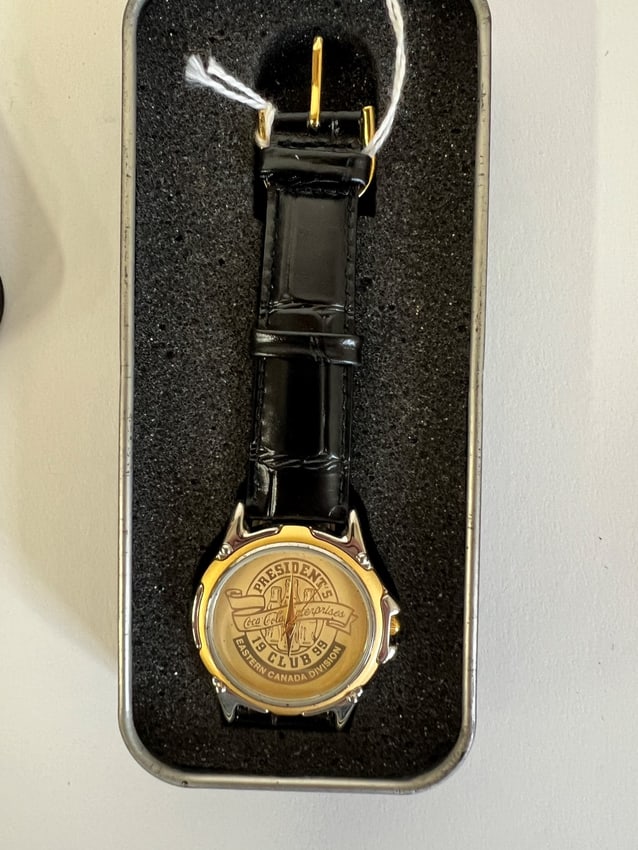 33. Coca Cola Presidents Club Watch 1999 #11515 | Auctionninja.com