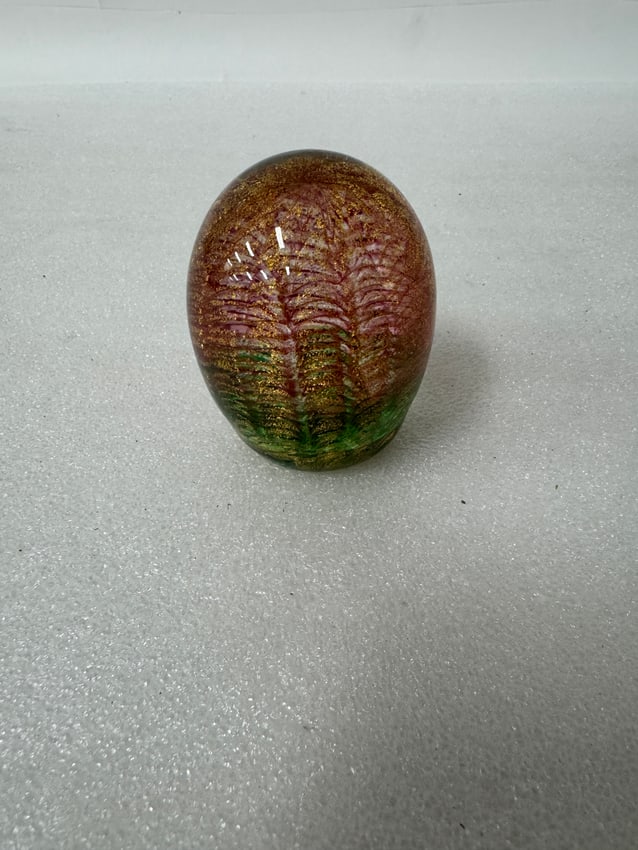 11. In The Manner Of Pairpoint , Art Glass Paperweight #11321 ...