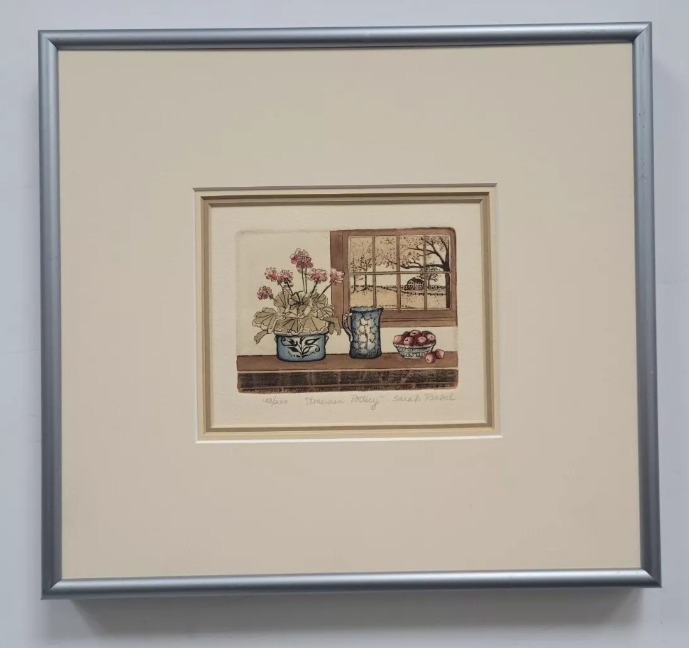 Limited Edition Etching , Pencil Signed Still Life By SARAH Rishel ...