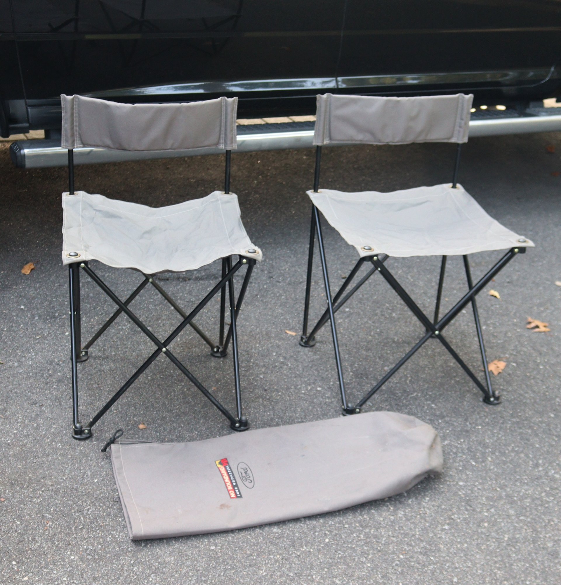 Pair Of Folding Camp Chairs Ford Outfitters No Boundaries Explorer ...