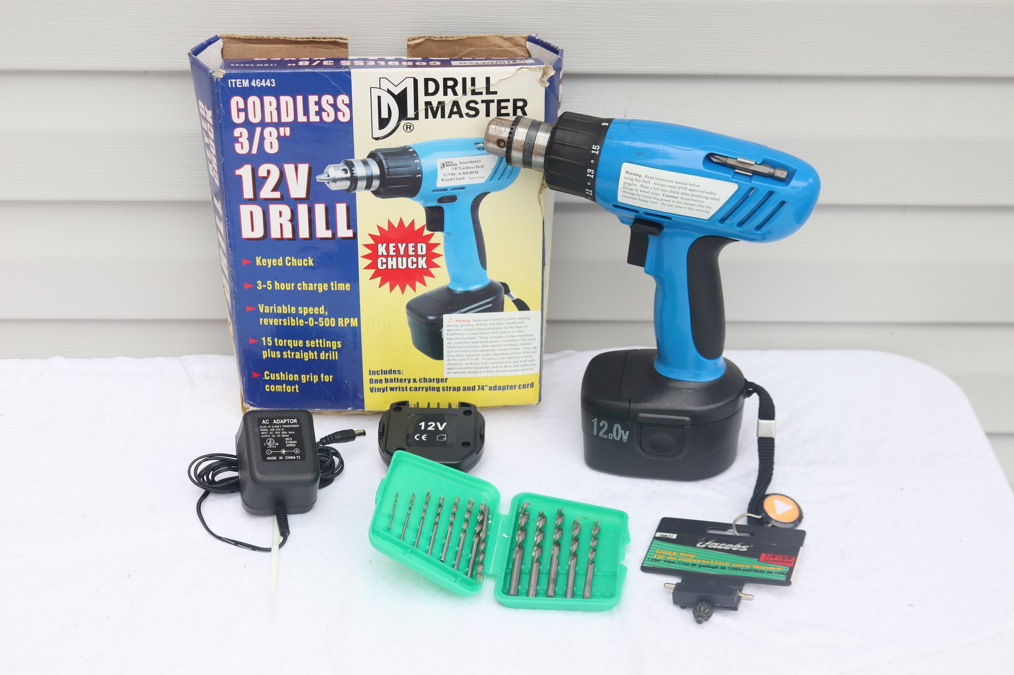 Drillmaster Cordless 12v Drill #37235 | Auctionninja.com